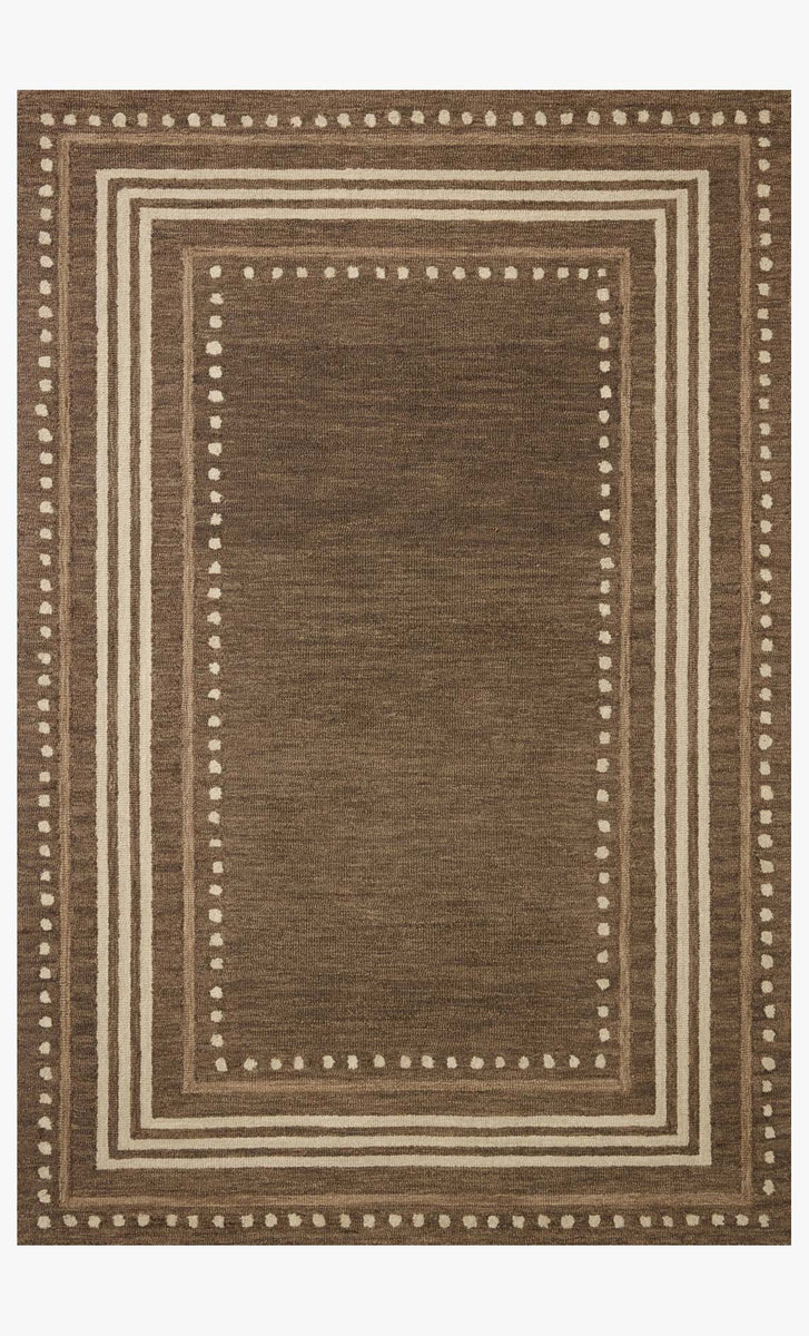 ALF-02 CJ BARK / NATURAL & Loloi Rugs