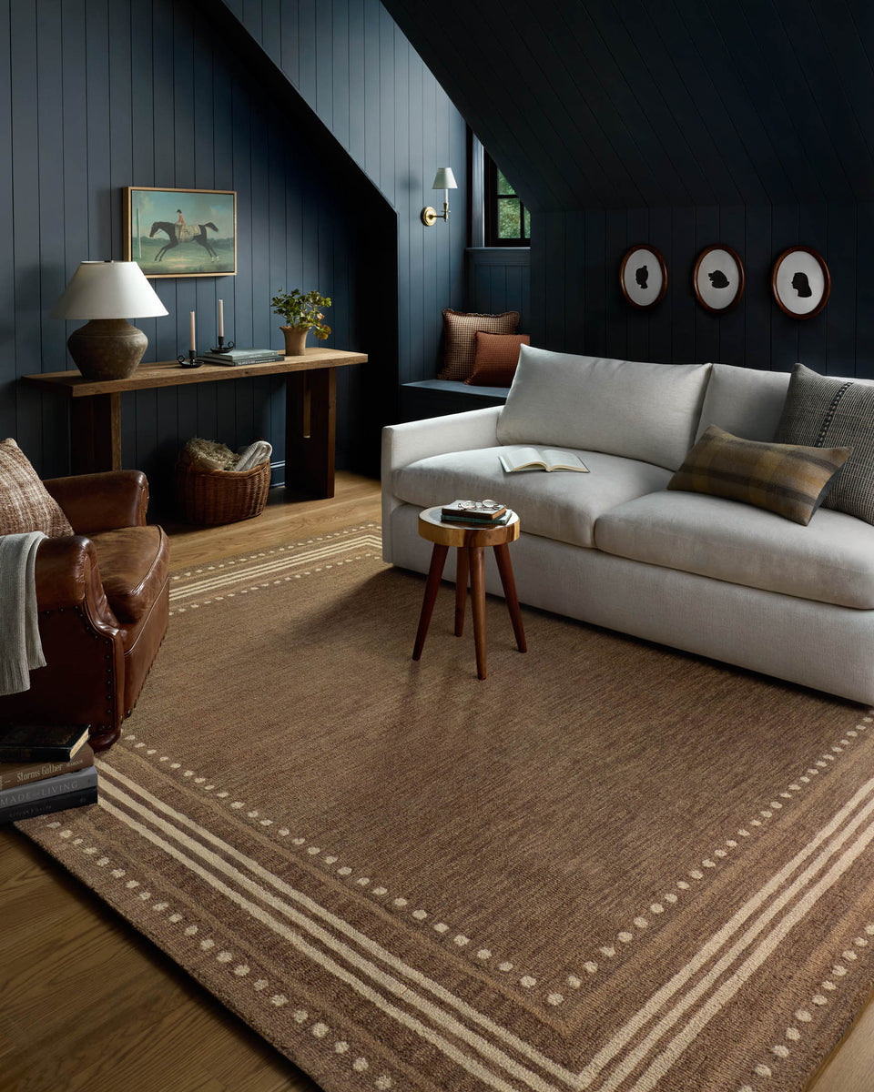 ALF-02 CJ BARK / NATURAL & Loloi Rugs