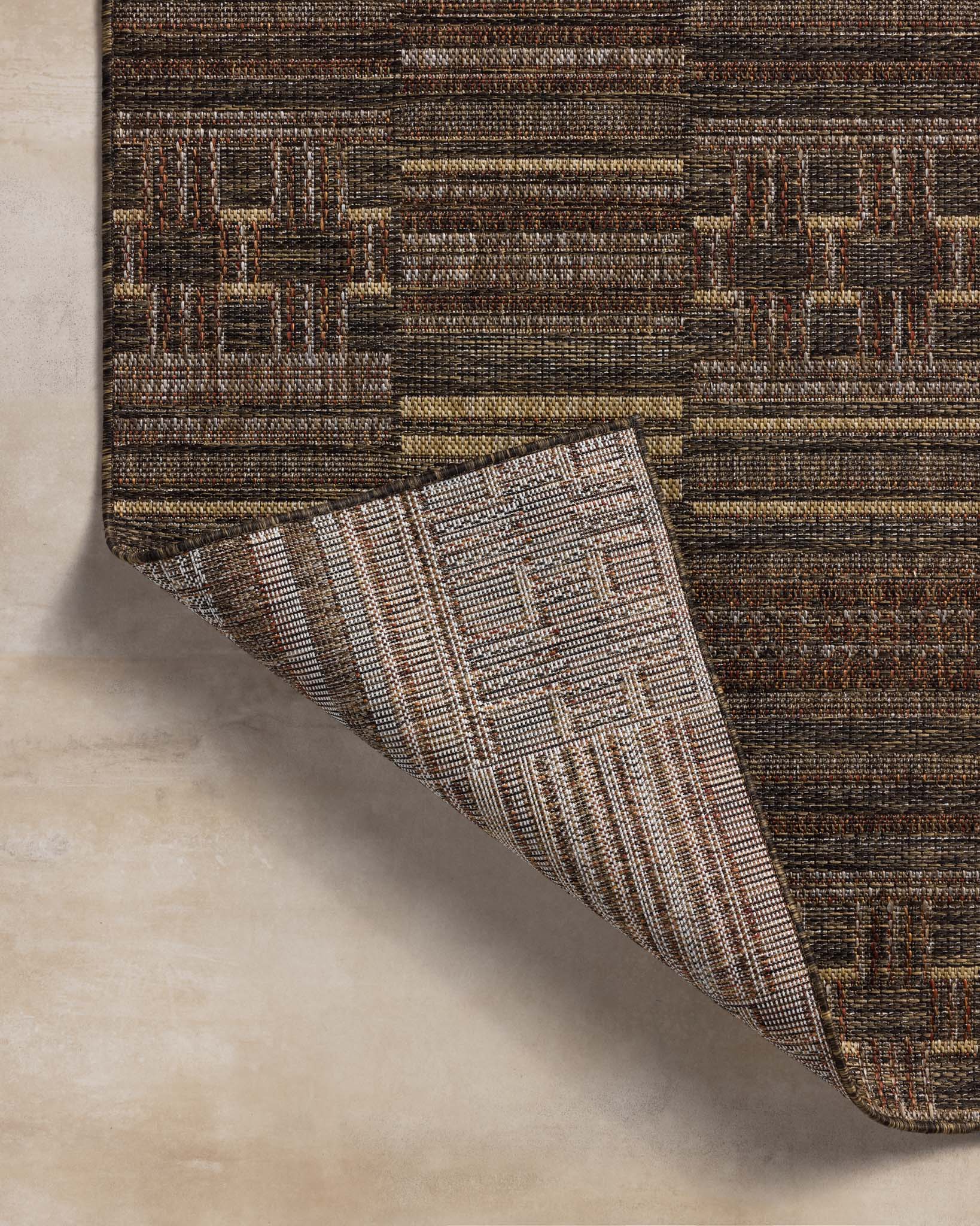 BIR-01 SPICE / TOBACCO & Loloi Rugs