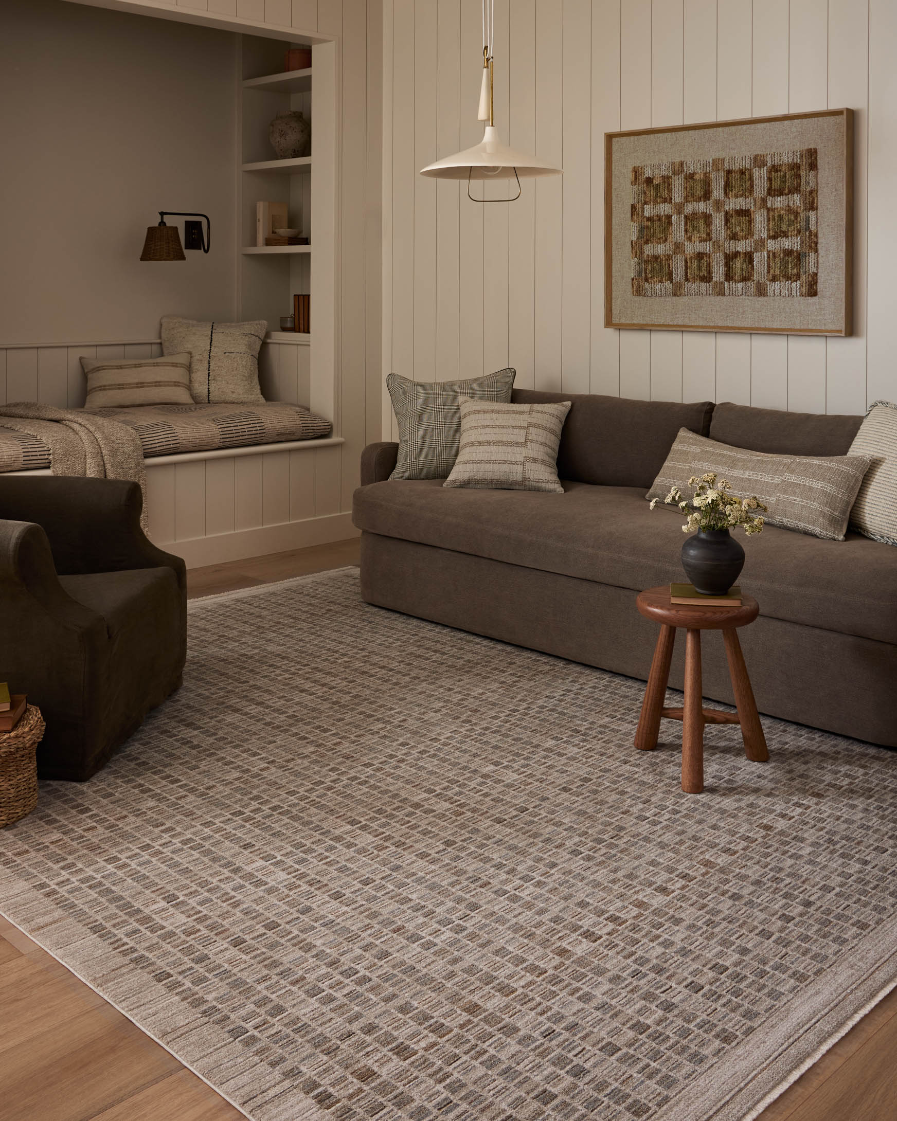 CIL-02 AL NATURAL / SLATE & Loloi Rugs