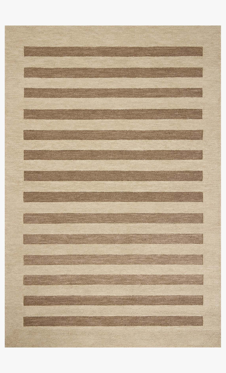 CVN-05 OATMEAL / BARK & Loloi Rugs