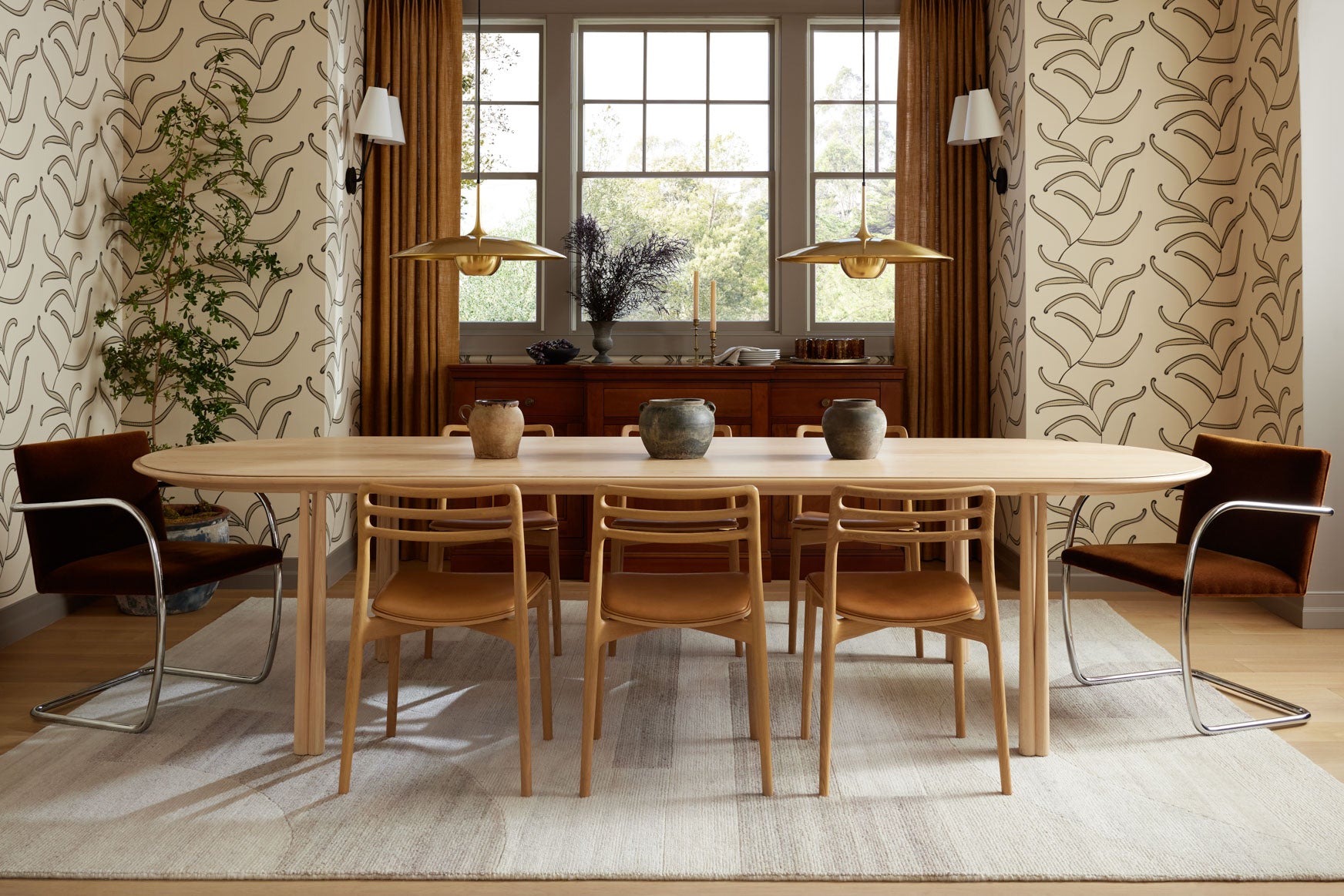 ELD-01 NATURAL / LT. PLUM & Loloi Rugs