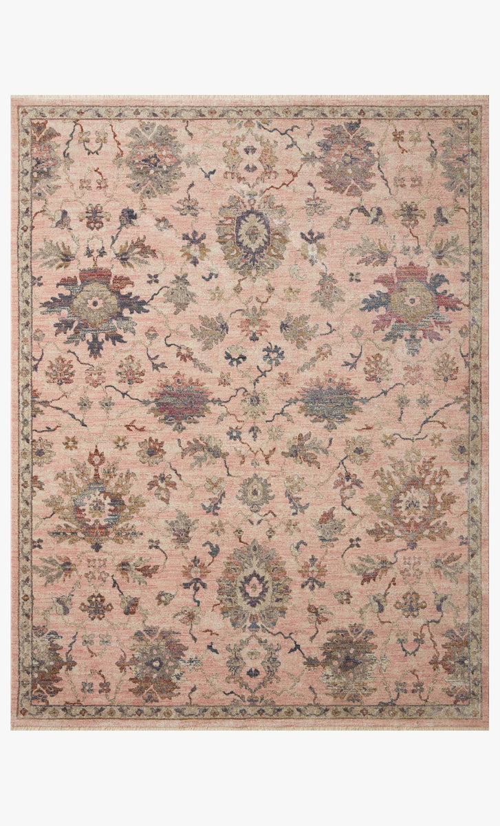 GIA-03 BLUSH / MULTI & Loloi Rugs