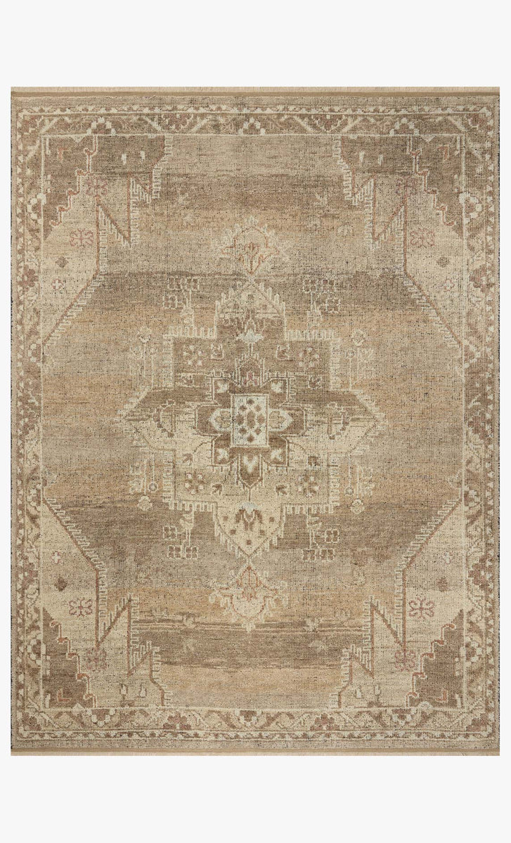 GAD-01 NATURAL / BARK & Loloi Rugs