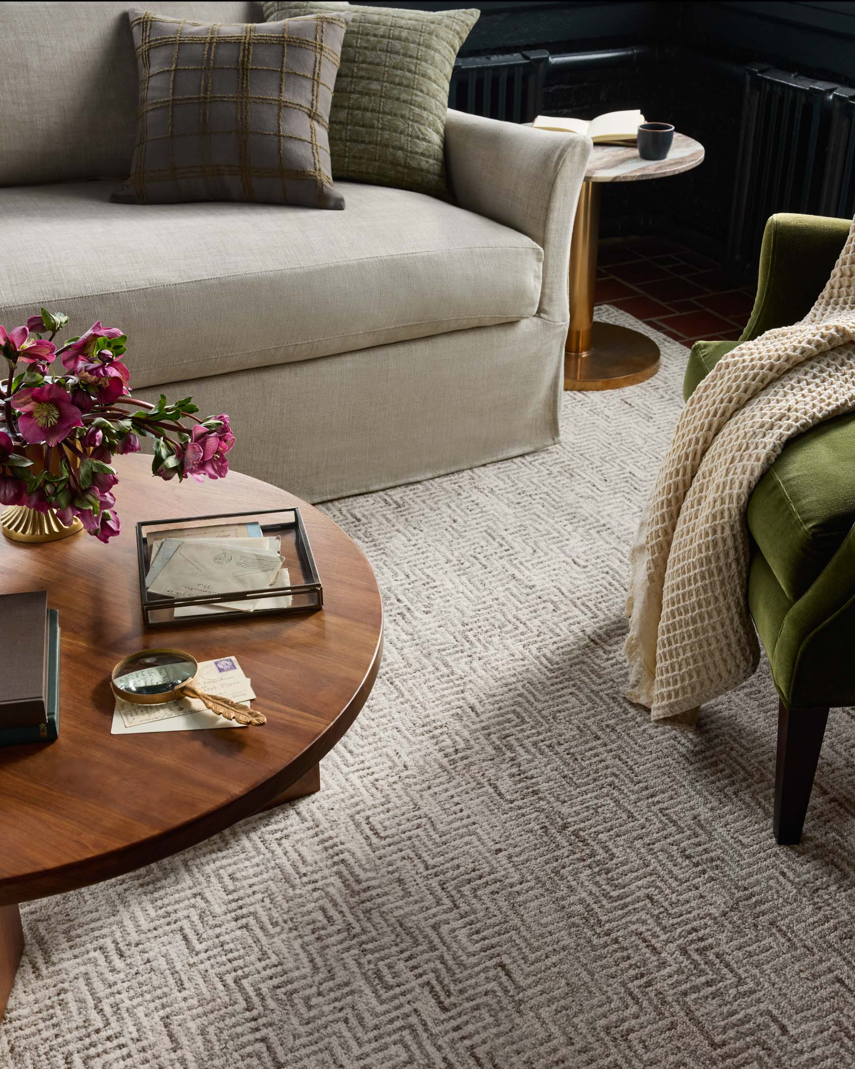 GRC-01 JS DOVE & Loloi Rugs