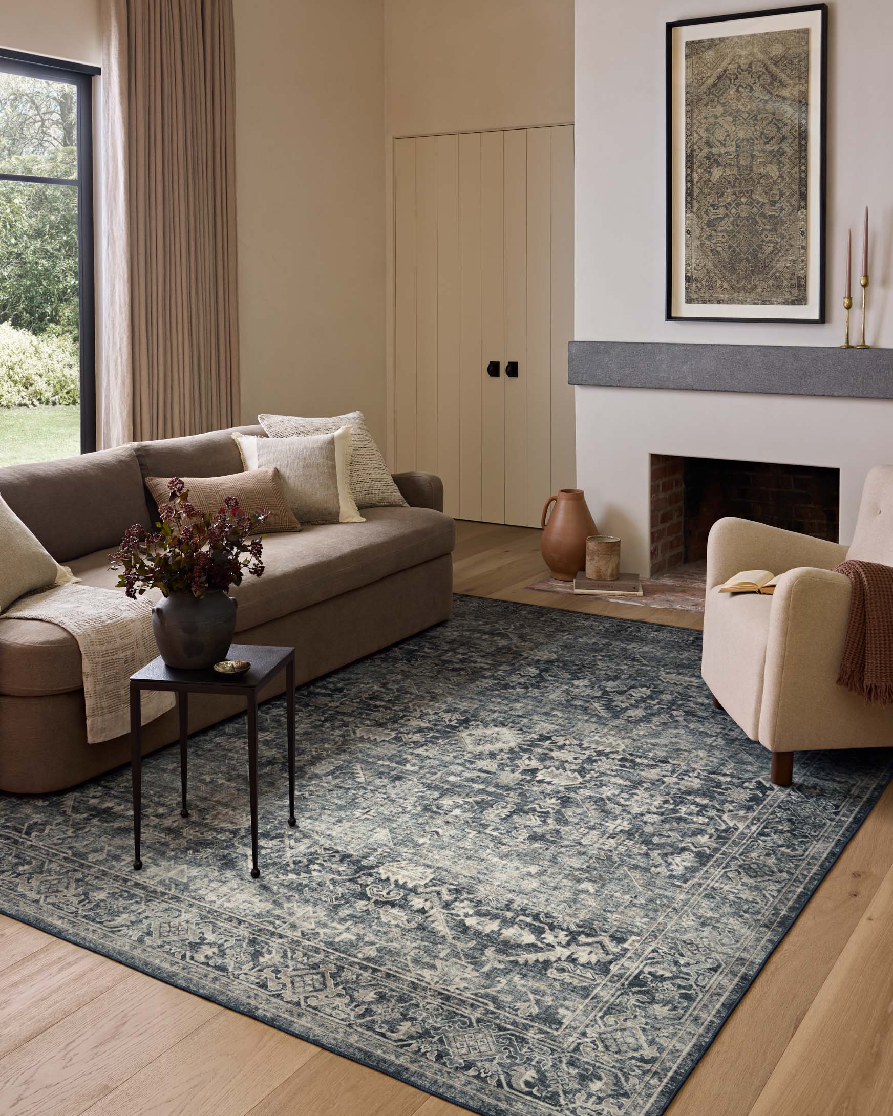 JOS-01 AL OCEAN / NATURAL & Loloi Rugs