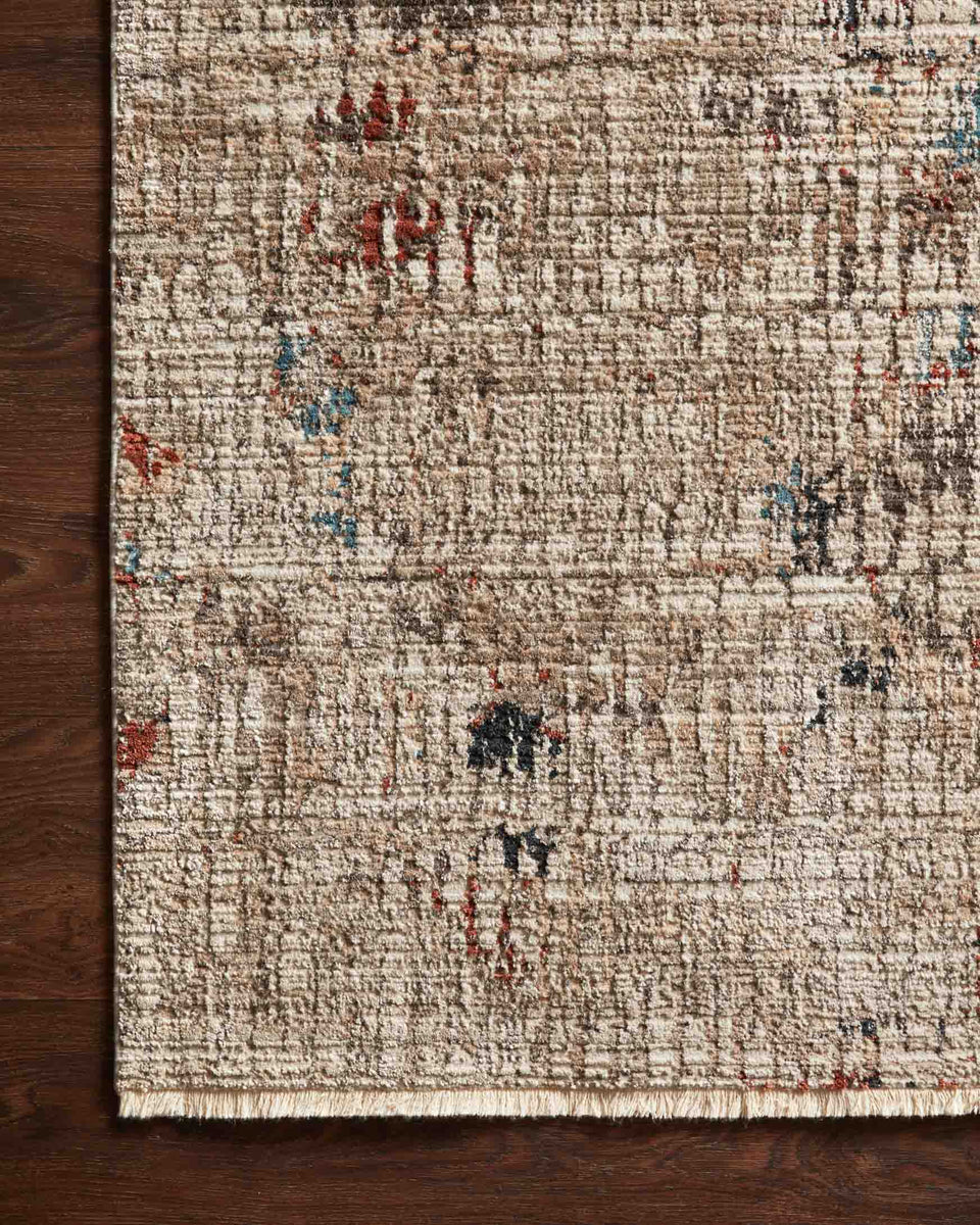 LEI-06 IVORY / MULTI & Loloi Rugs