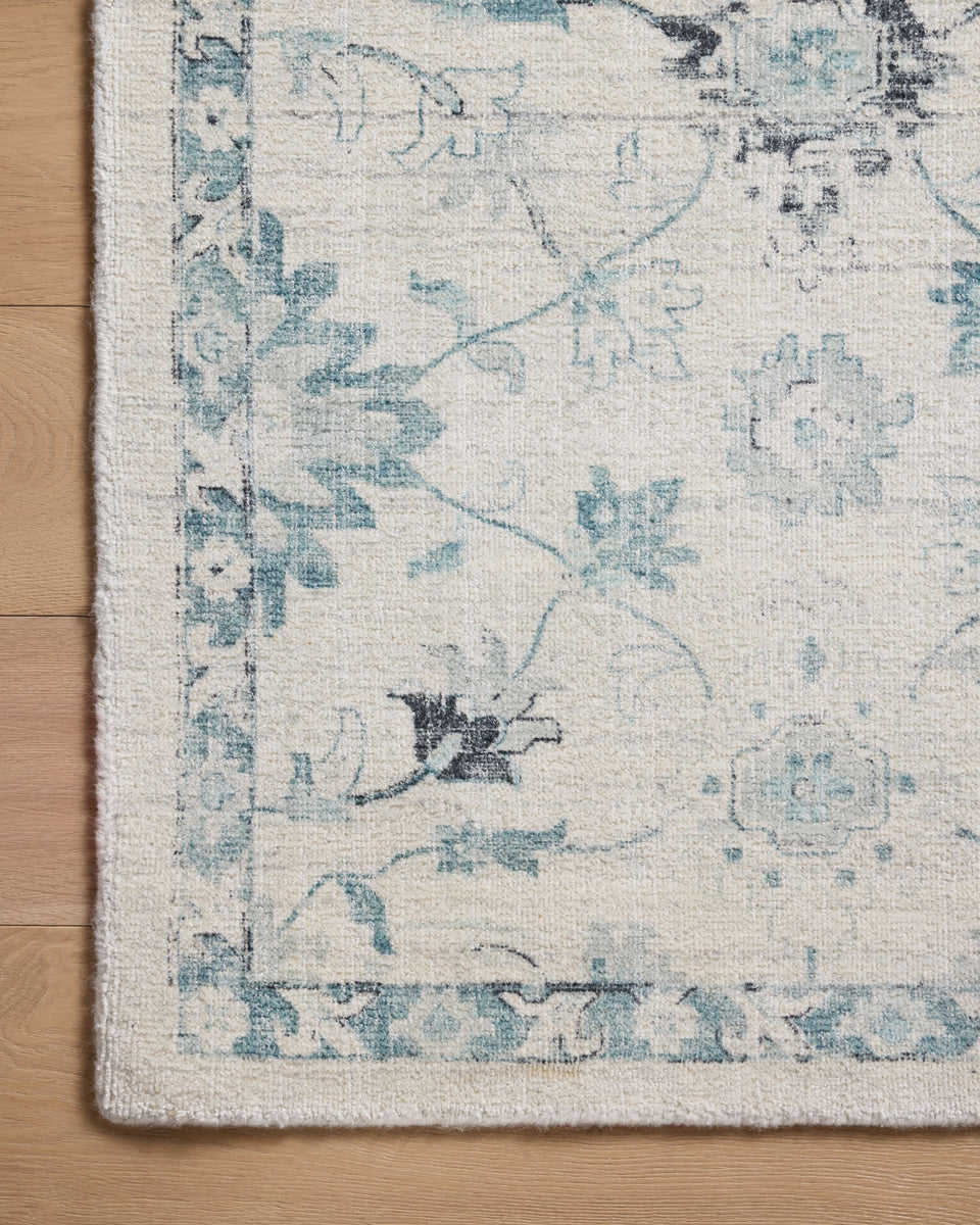 MAC-02 BLUE / IVORY & Loloi Rugs