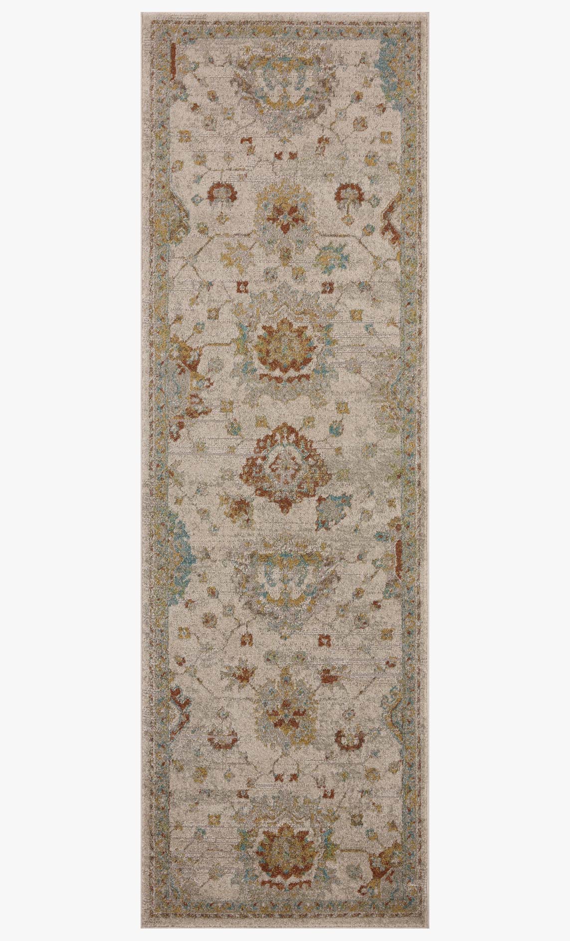 MOA-02 MH OATMEAL / MULTI & Loloi Rugs