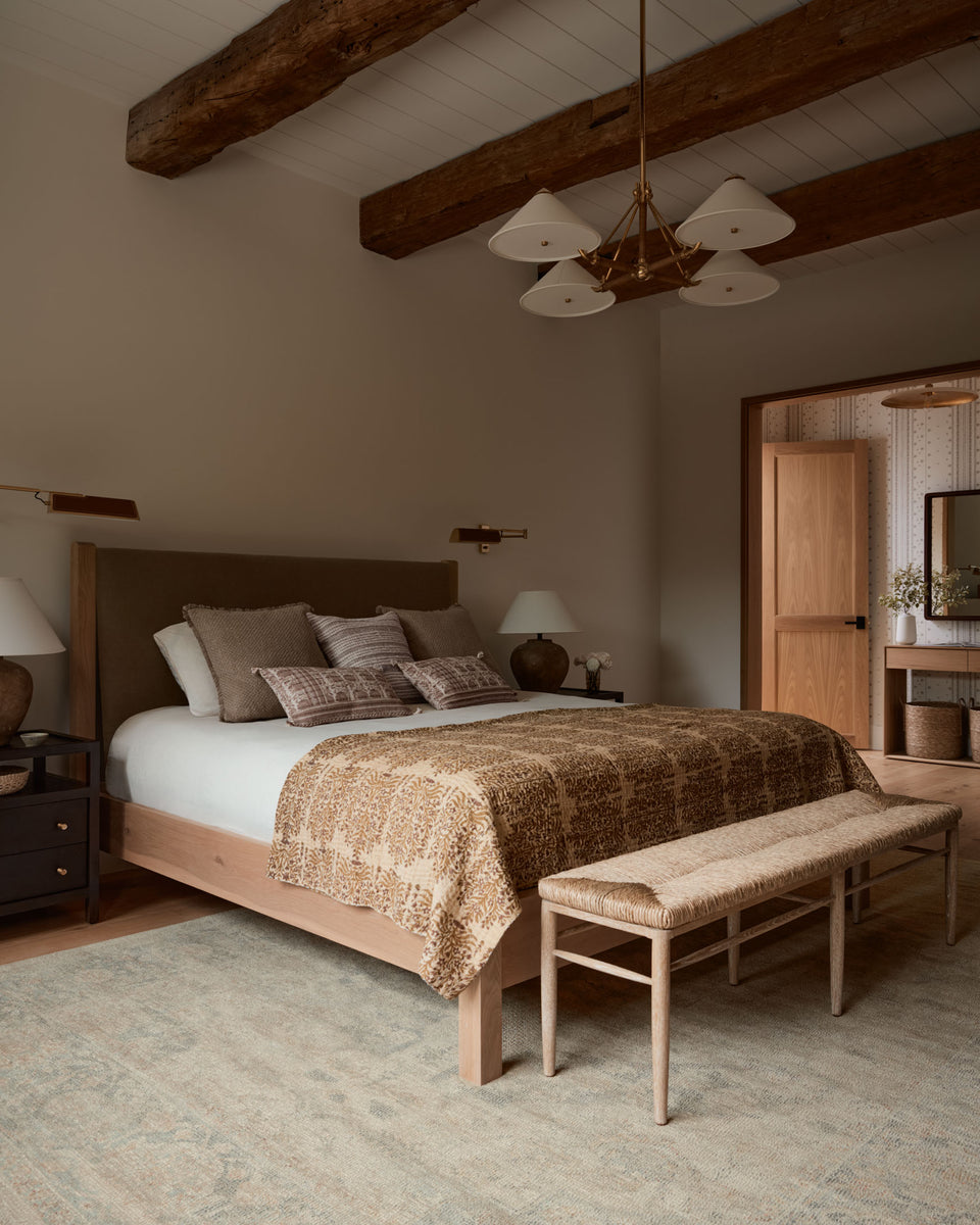 PRY-08 BONE / BLUESTONE & Loloi Rugs