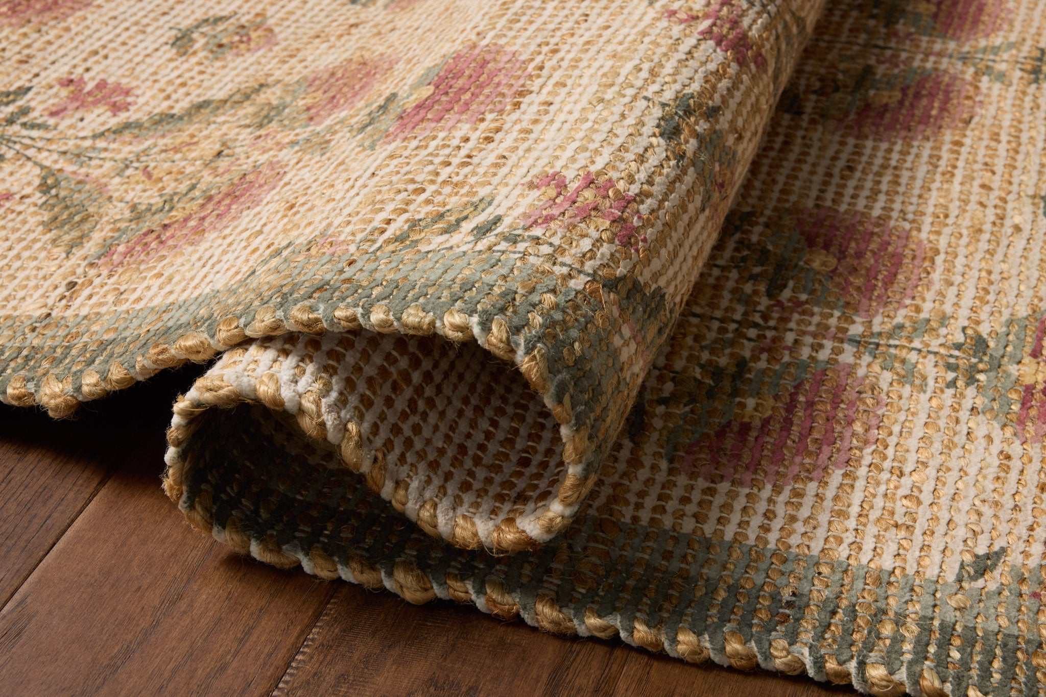 RUE-01 SAGE / BLUSH & Loloi Rugs