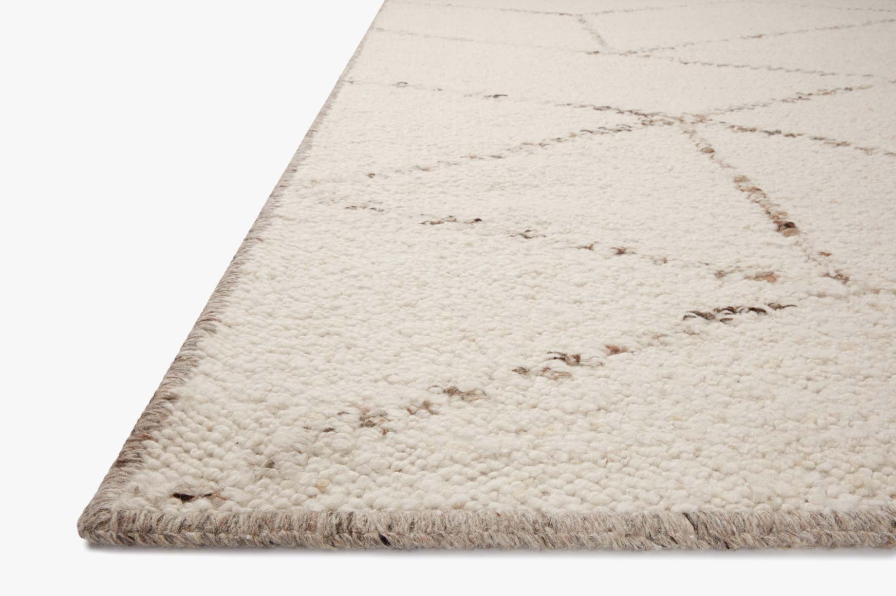 WYL-02 IVORY / BARK & Loloi Rugs