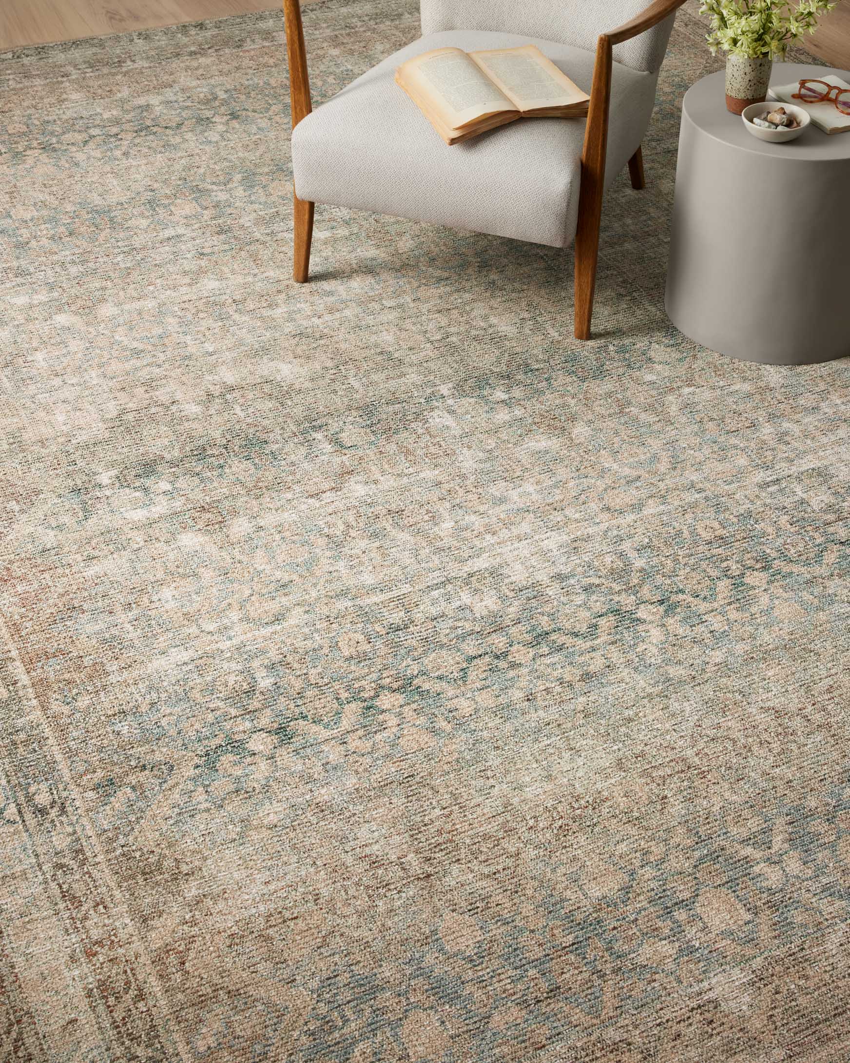 AUB-03 AR JADE / NATURAL & Loloi Rugs