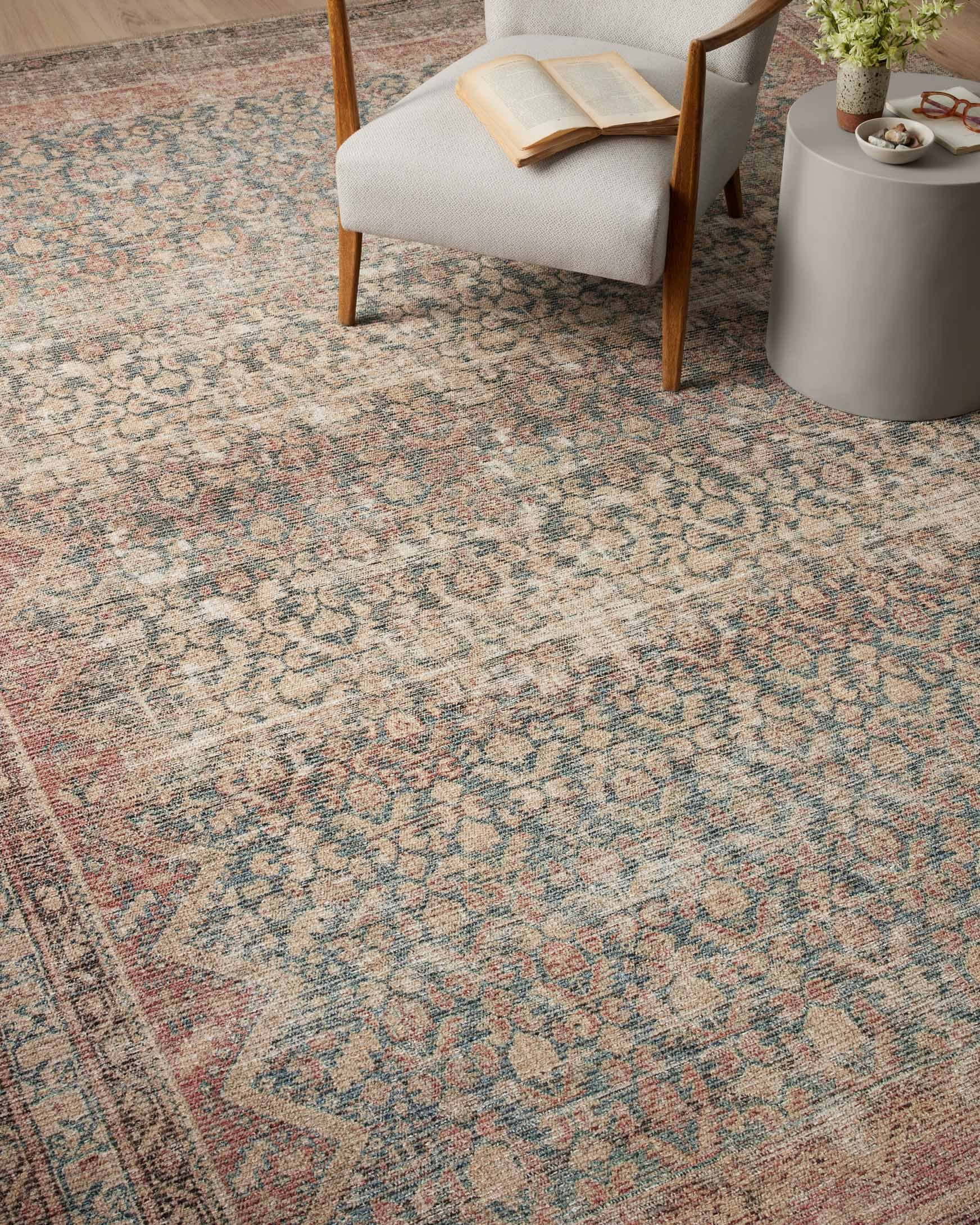 AUB-03 AR OCEAN / SPICE & Loloi Rugs