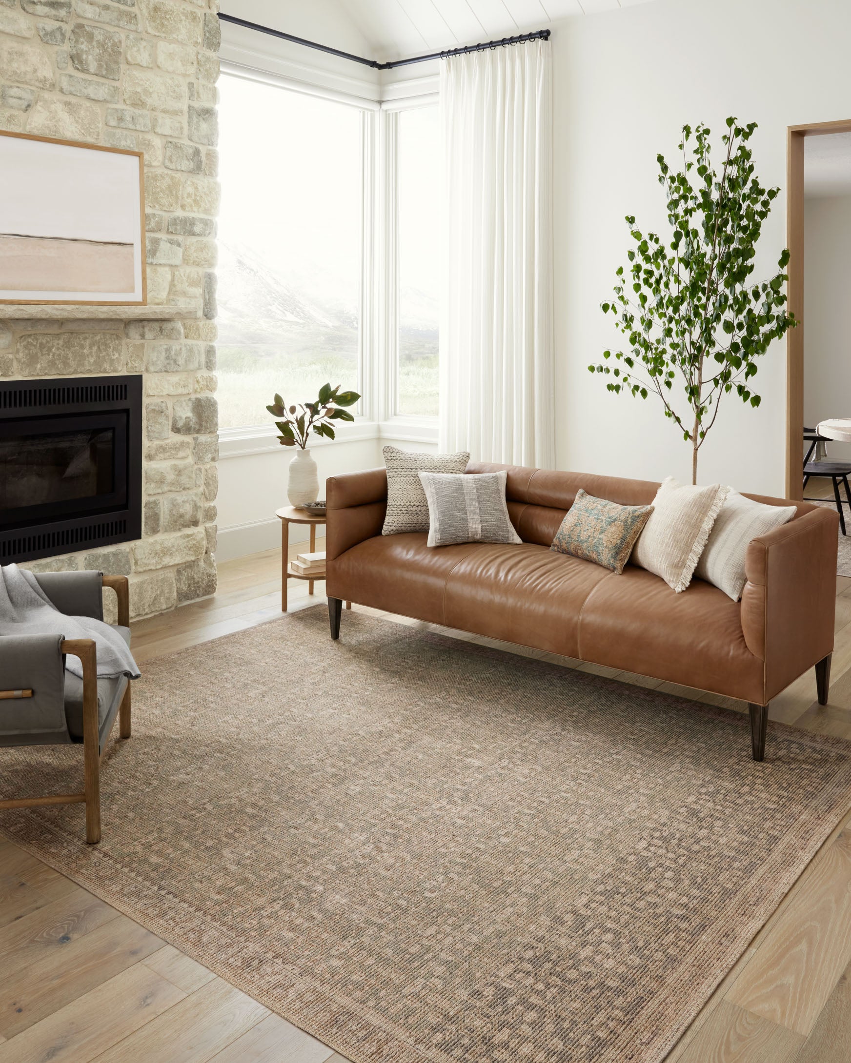 AUB-04 AR SAGE / BARK & Loloi Rugs