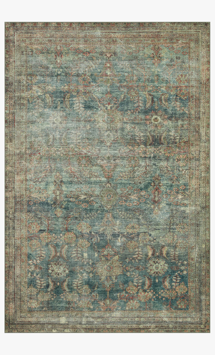 BAN-01 MH OCEAN / SPICE & Loloi Rugs