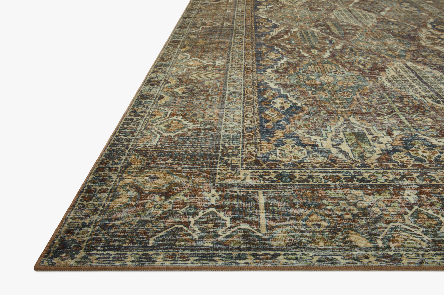 BAN-01 MH OCEAN / SPICE & Loloi Rugs