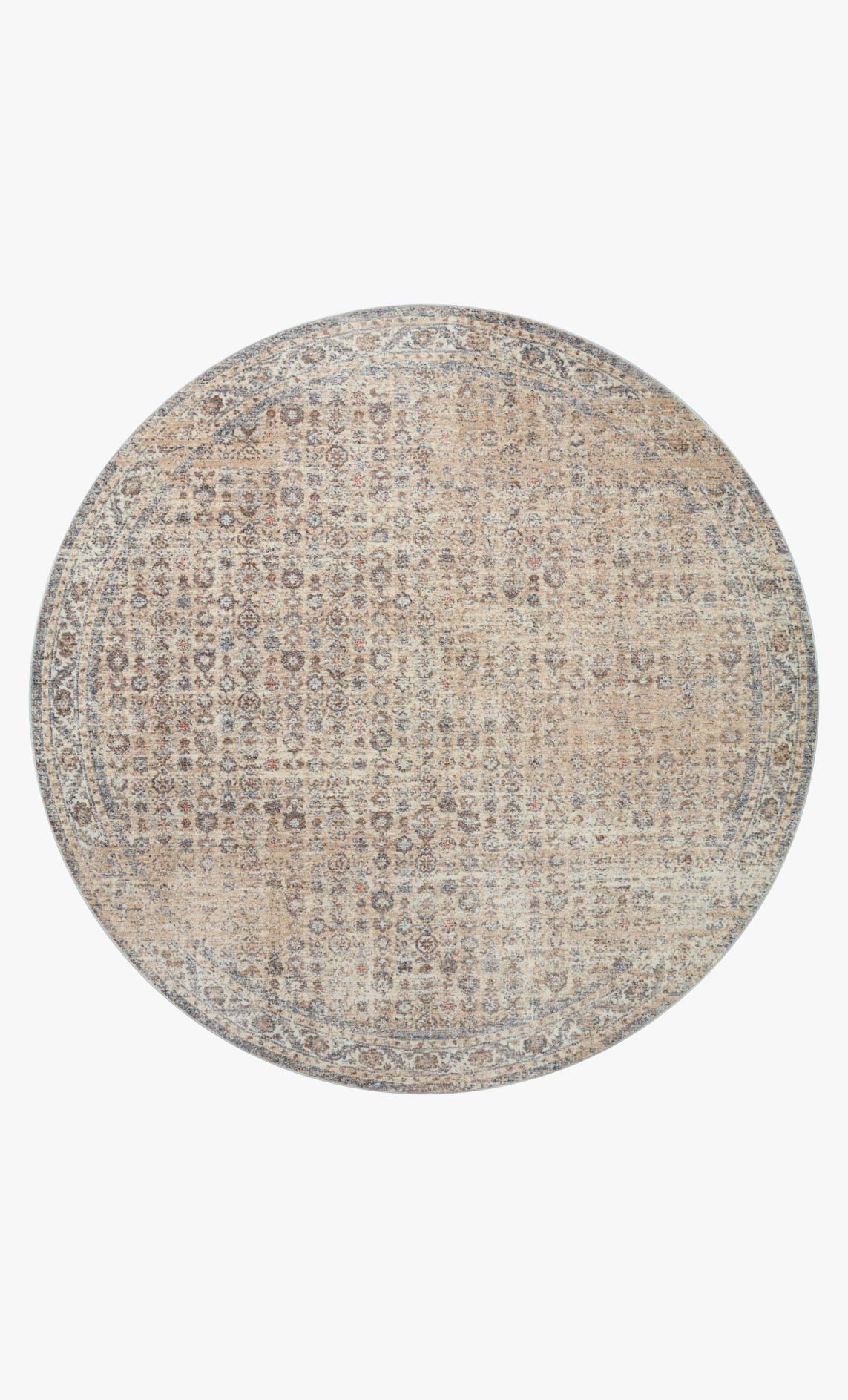 BLA-04 AR BEIGE / DENIM & Loloi Rugs