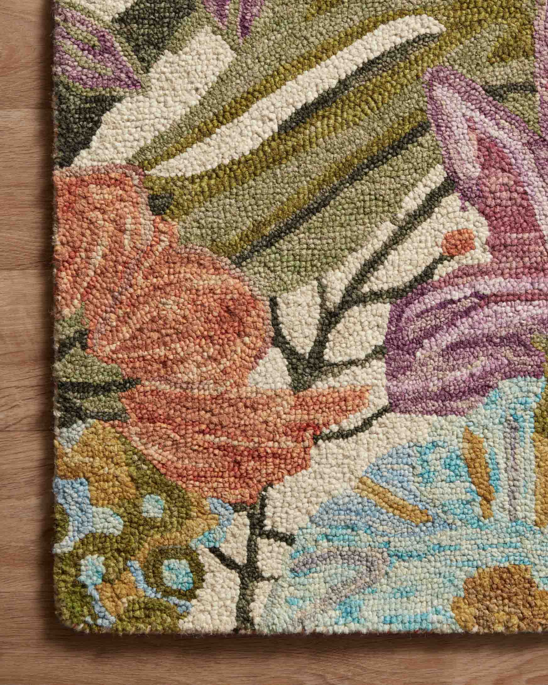 BLM-04 IVORY / MULTI & Loloi Rugs