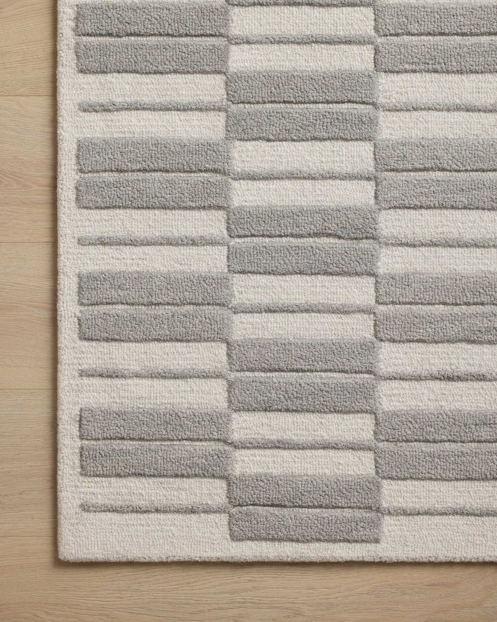 BRL-03 CJ IVORY / GREY & Loloi Rugs