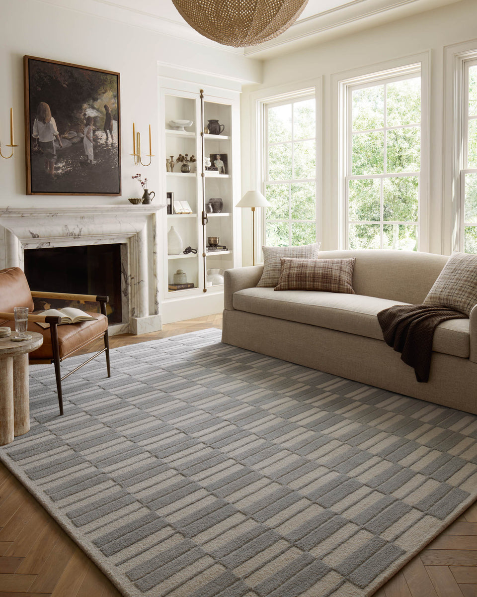 BRL-03 CJ IVORY / GREY & Loloi Rugs