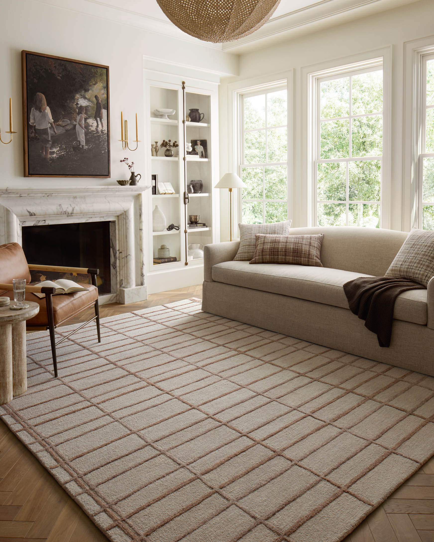 BRL-04 CJ ROSE / BLUSH & Loloi Rugs