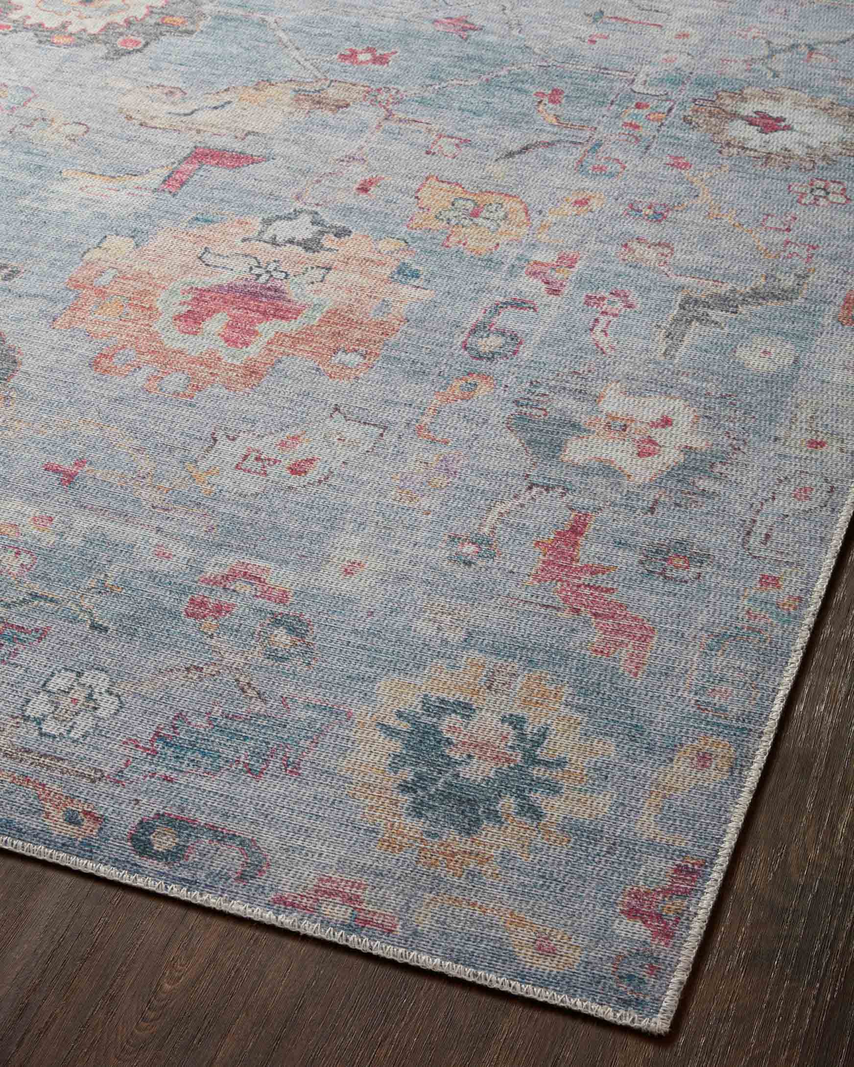 ELY-04 DENIM / MULTI & Loloi Rugs