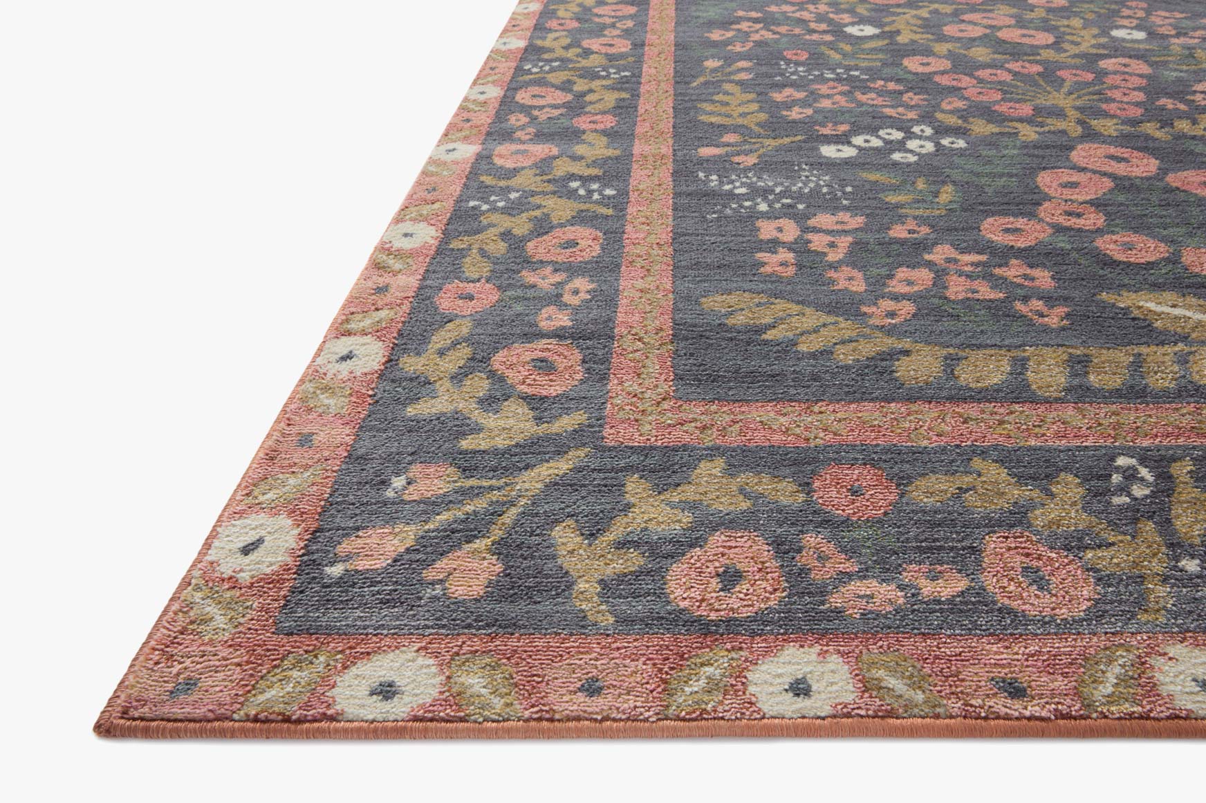 FIO-01 RP FLORENCE NAVY / RUST & Loloi Rugs