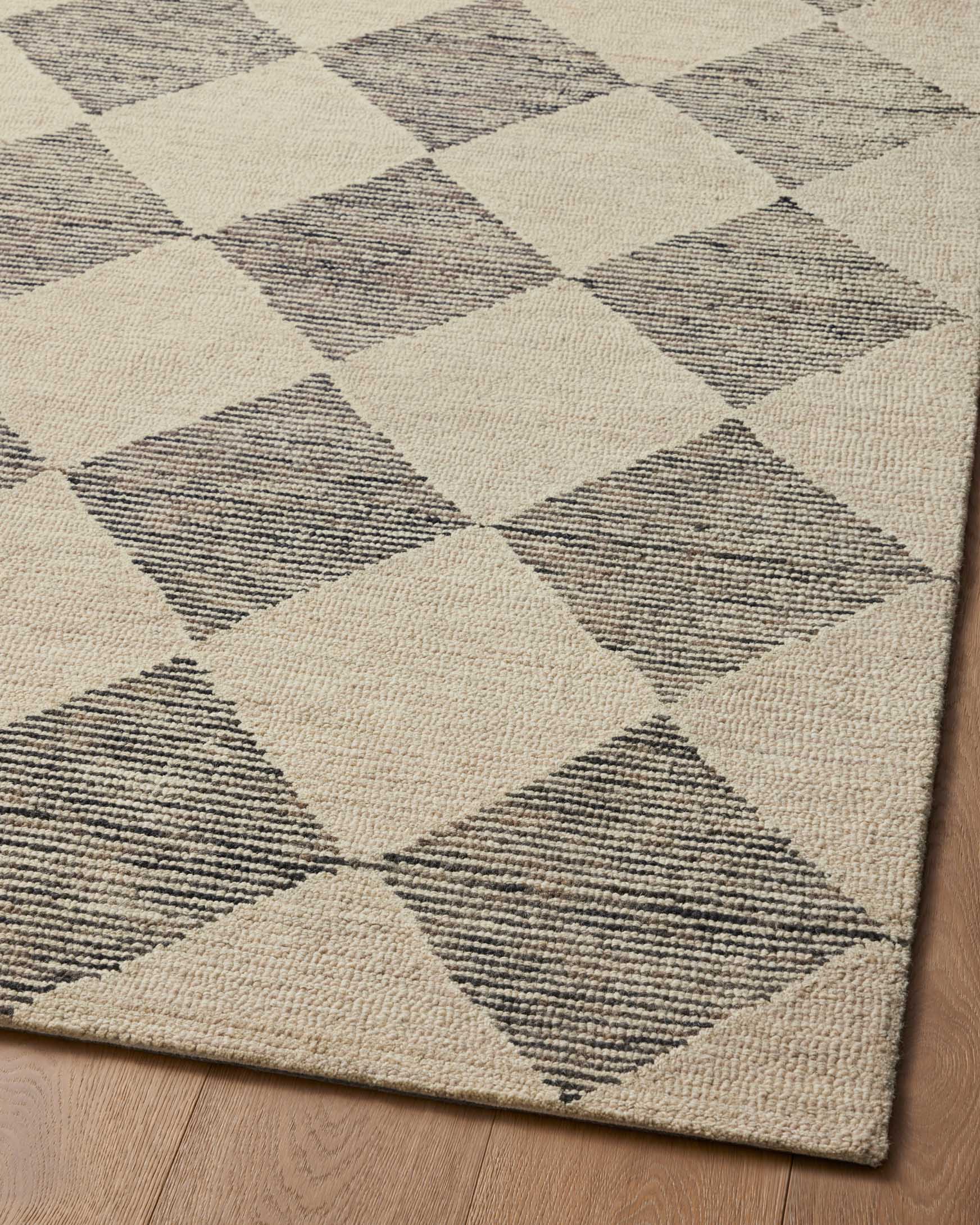 FRA-01 CJ BEIGE / CHARCOAL & Loloi Rugs