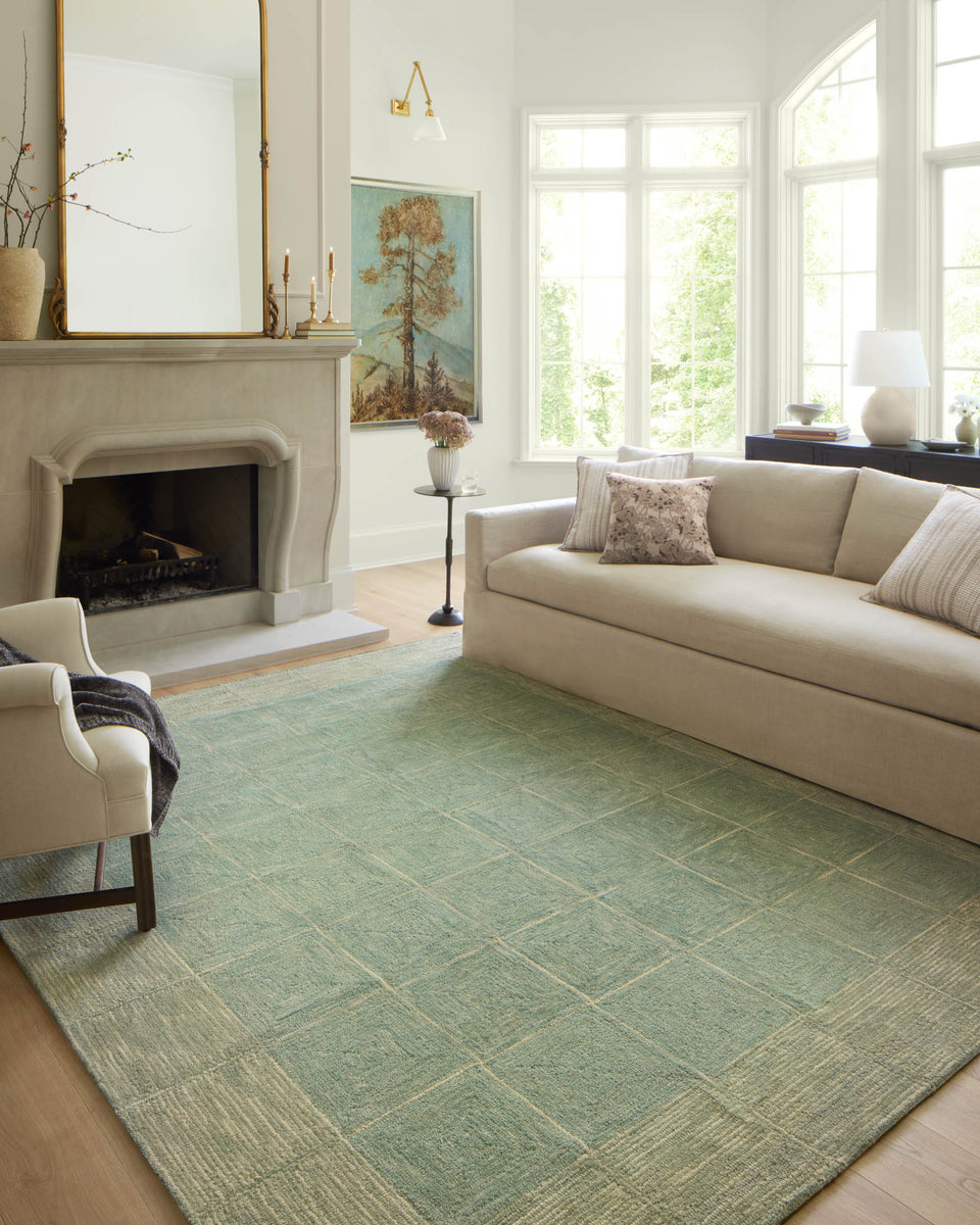 FRA-02 CJ GREEN / NATURAL & Loloi Rugs