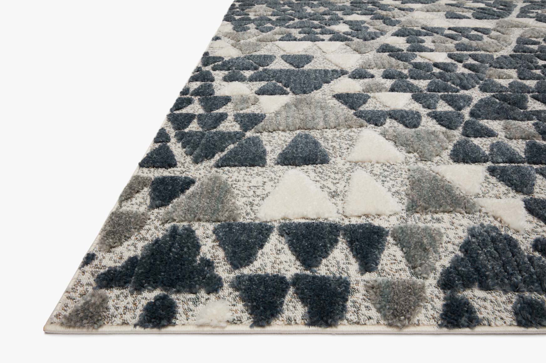 HAG-05 BLUE / WHITE & Loloi Rugs