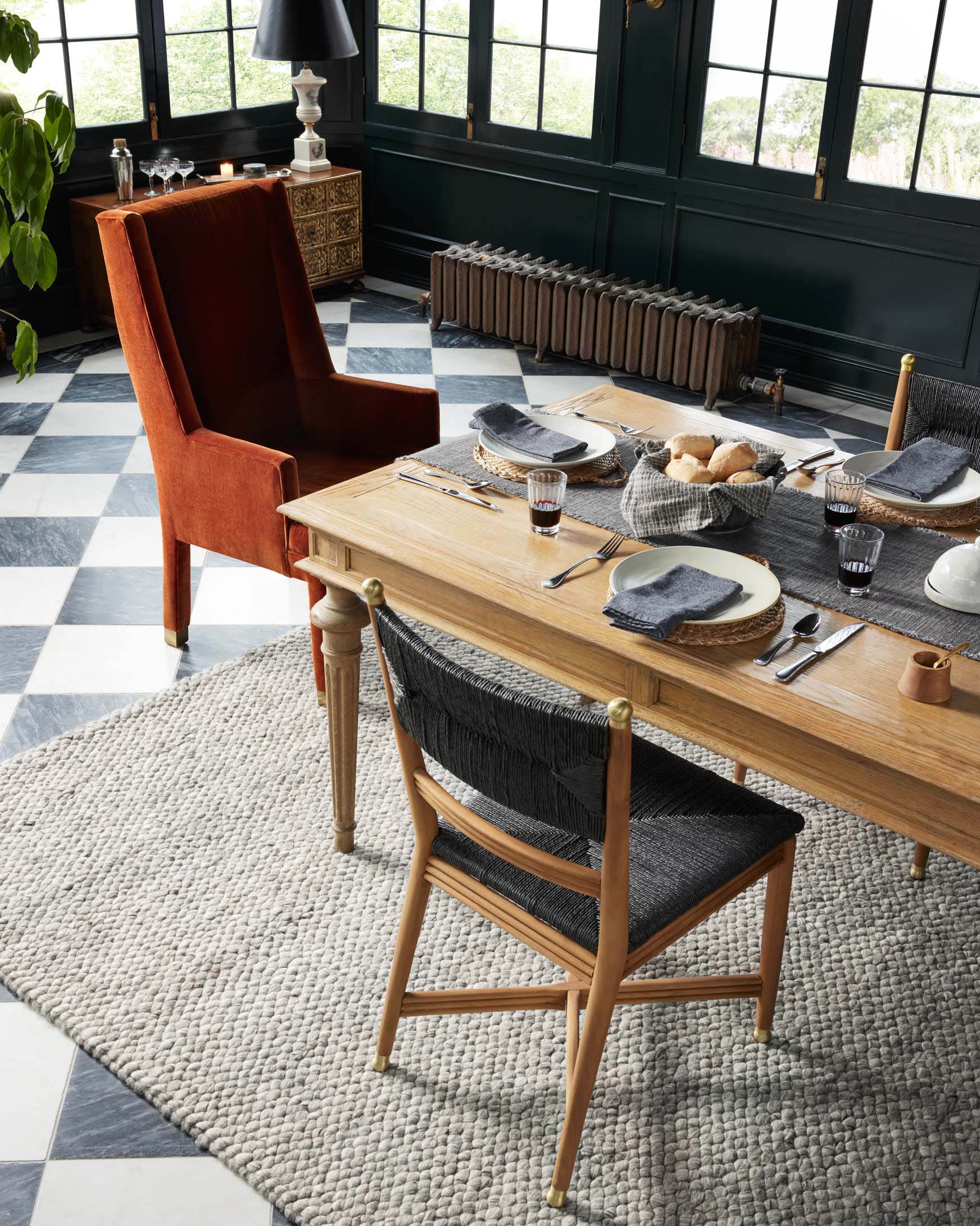 HEN-01 JS GREY & Loloi Rugs