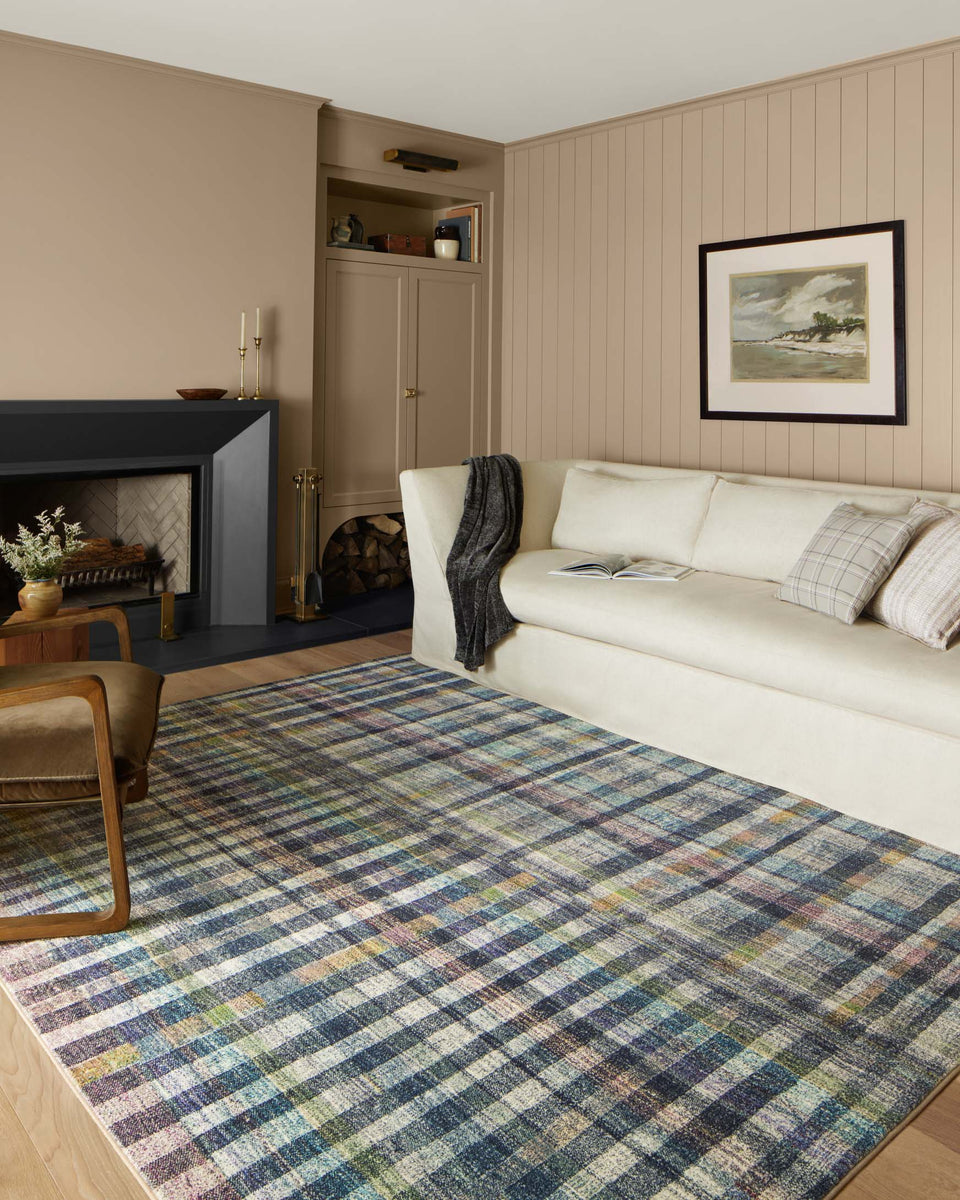 HUM-04 CJ PLUM / MULTI & Loloi Rugs