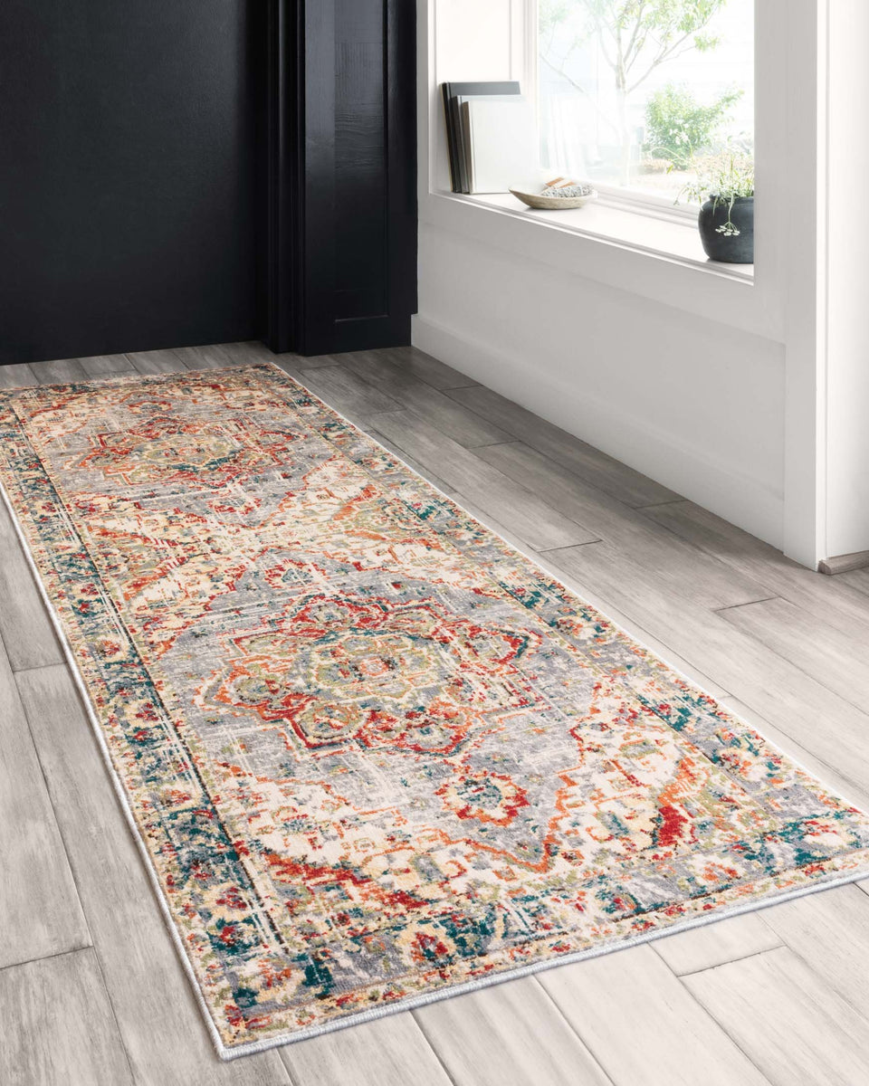 ISA-02 OATMEAL / MULTI & Loloi Rugs