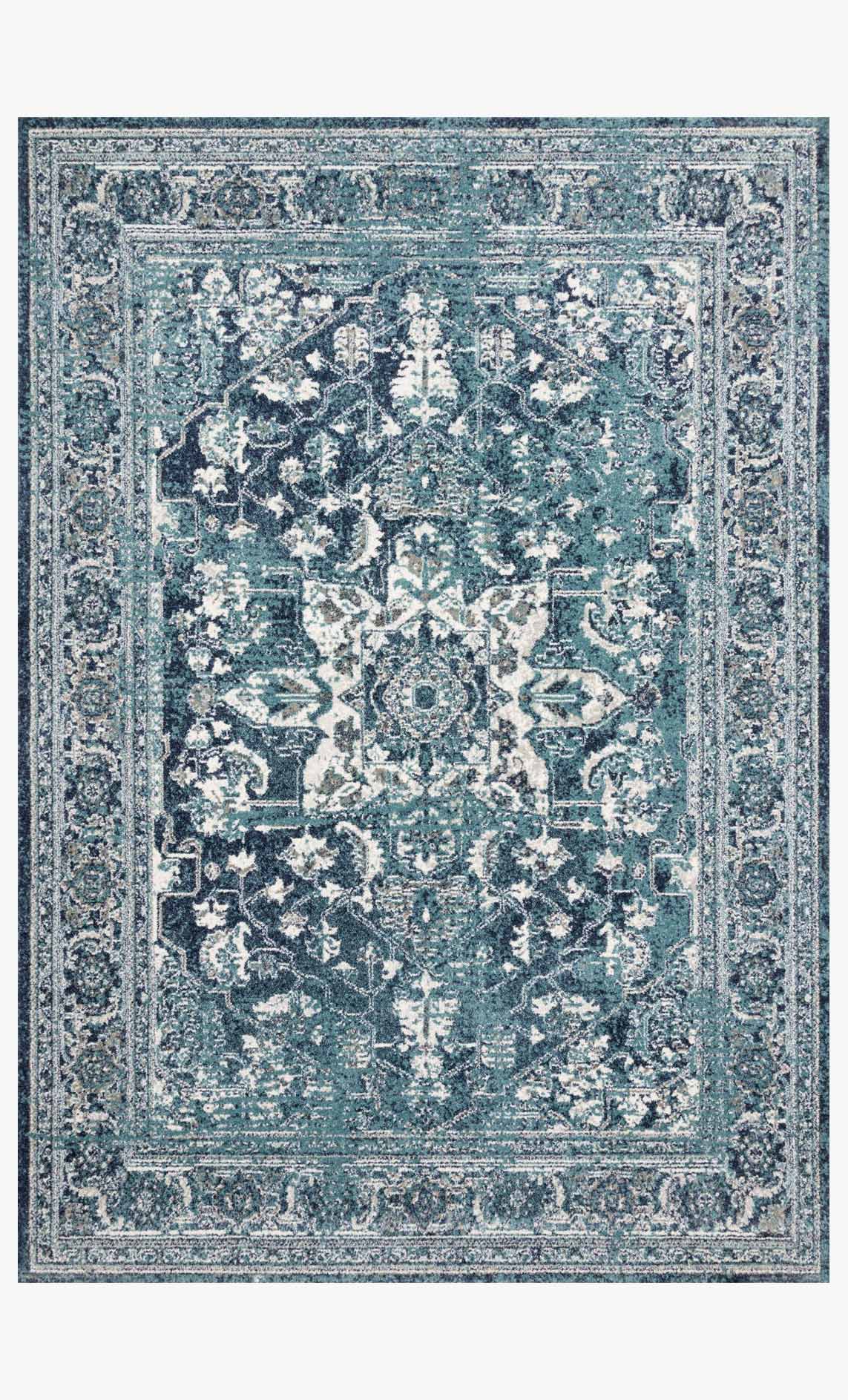 JOA-01 LT. GREEN / BLUE & Loloi Rugs