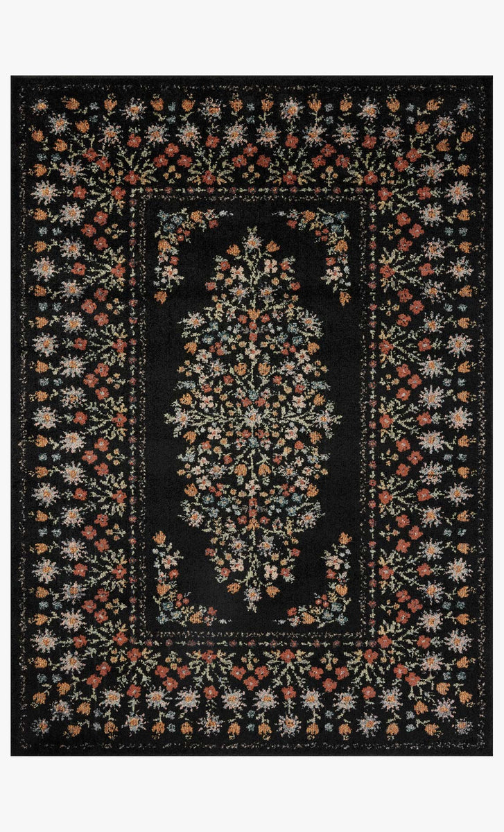 LAU-02 RP ELEANOR BLACK & Loloi Rugs