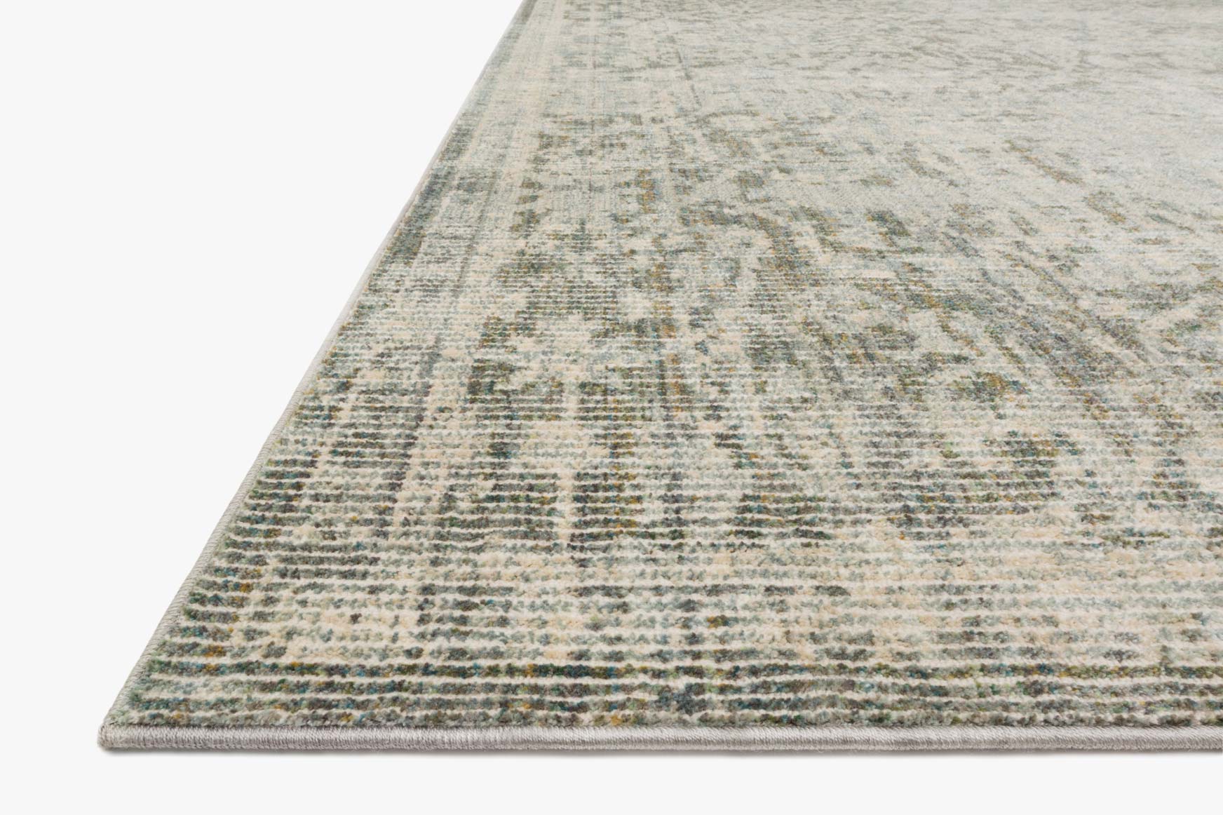 LIN-01 MH MOSS / IVORY & Loloi Rugs