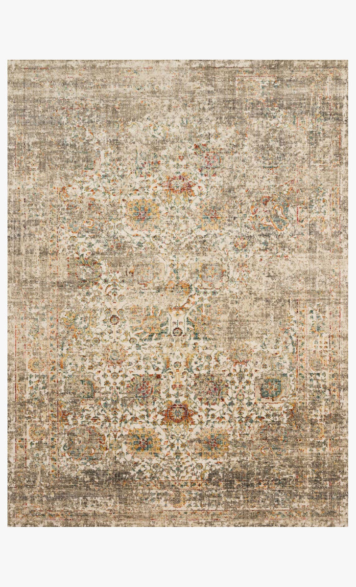 LIN-05 MH MULTI / TAUPE & Loloi Rugs