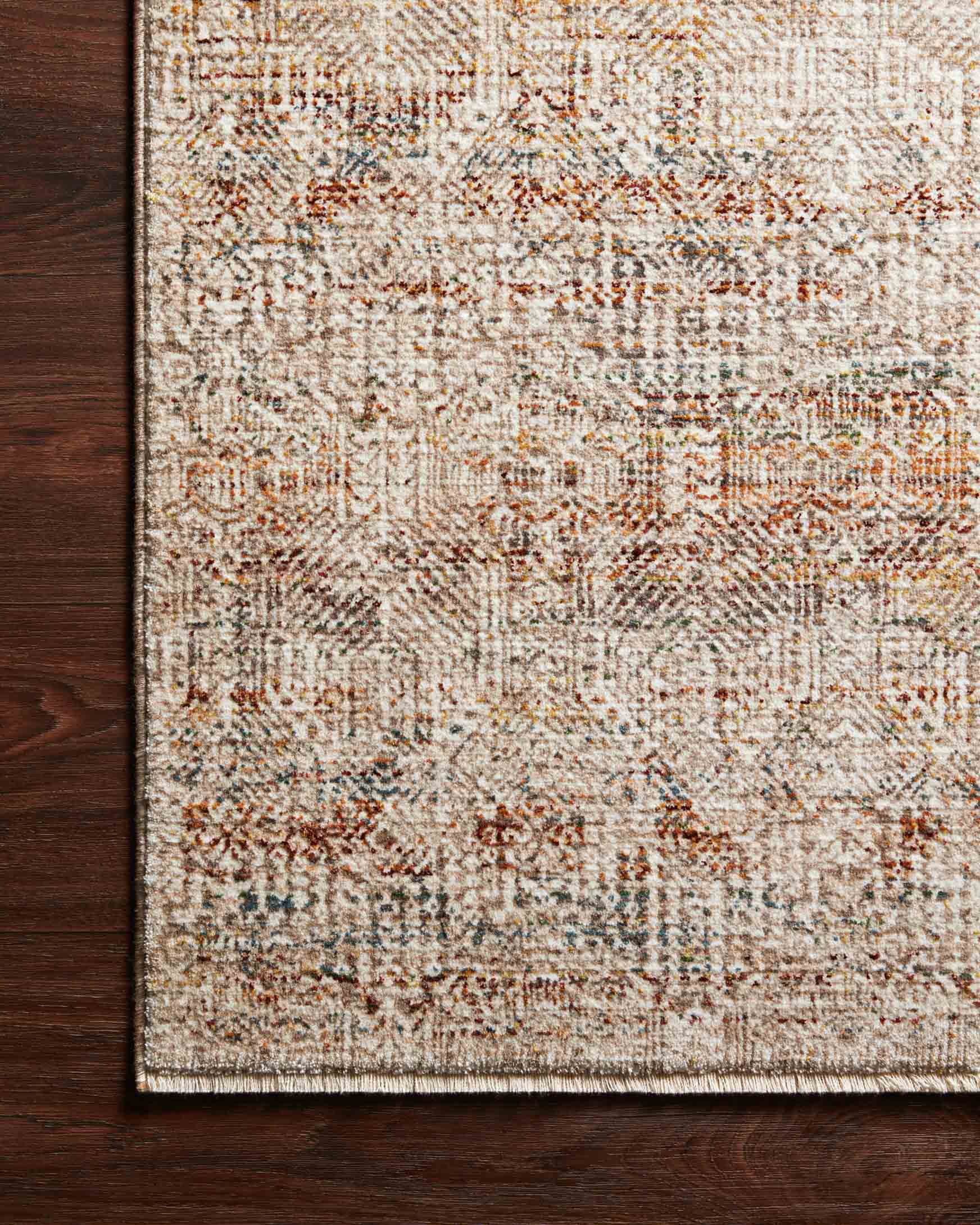 LOU-04 IVORY / SPICE & Loloi Rugs