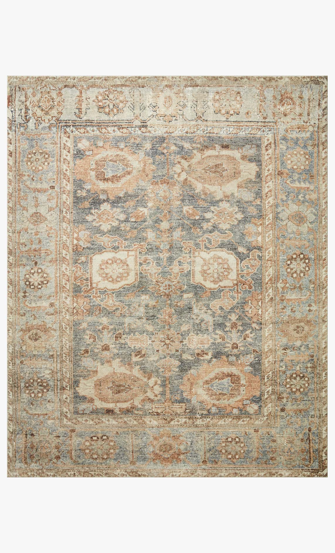 MAT-03 OCEAN / SPICE & Loloi Rugs