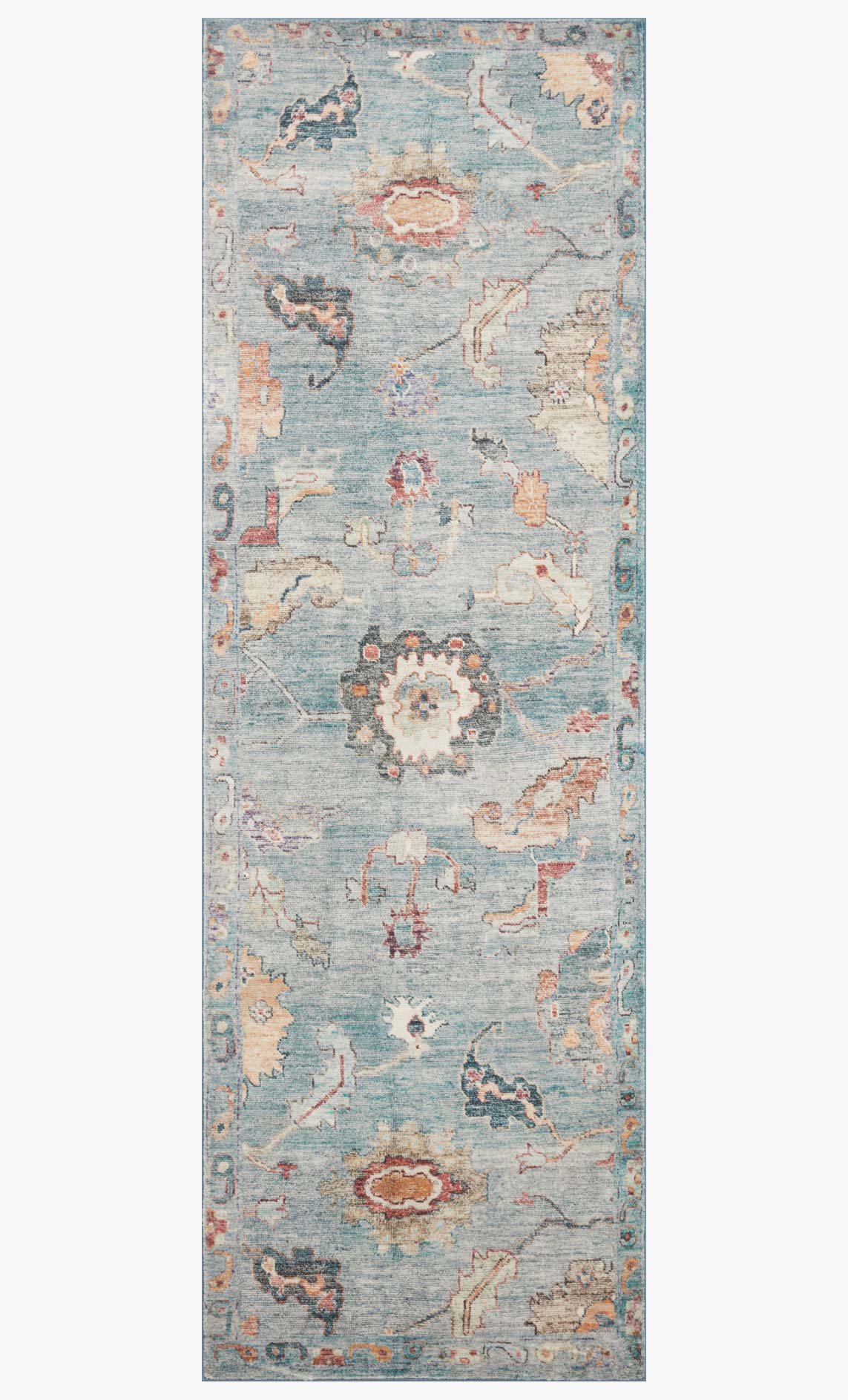 MAT-06 DENIM / MULTI & Loloi Rugs