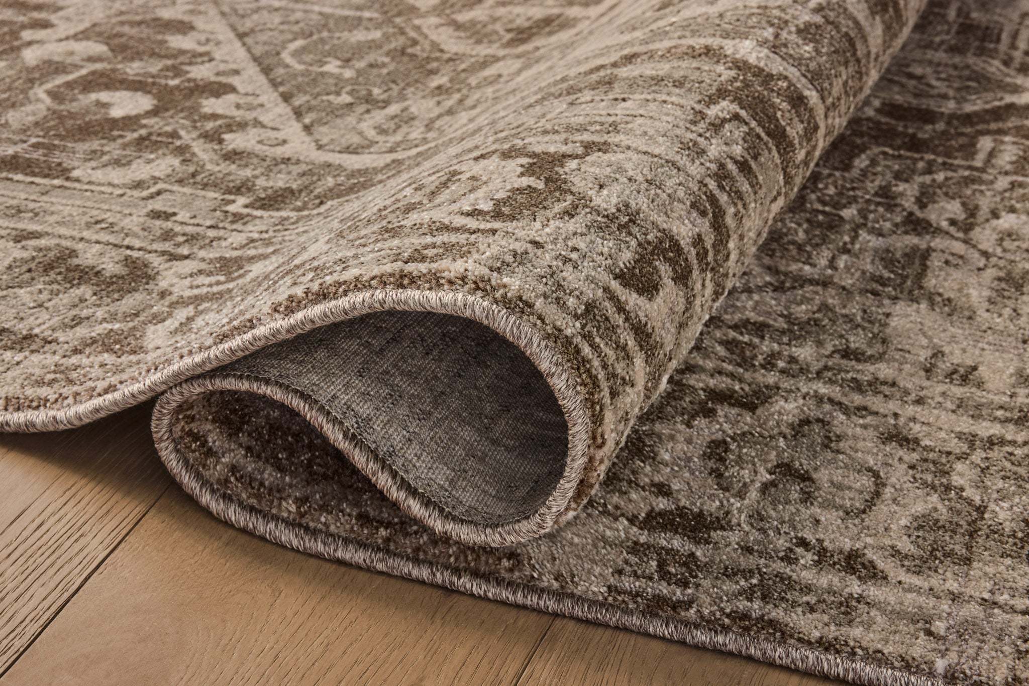 MOA-01 MH COCOA / STONE & Loloi Rugs