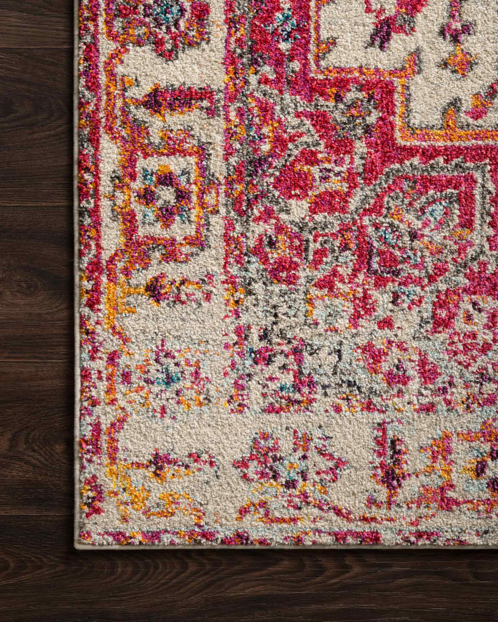 NN-02 IVORY / PINK & Loloi Rugs