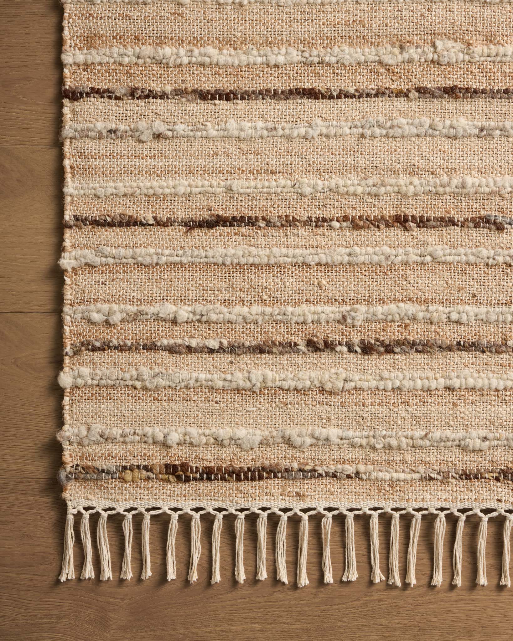 NIC-01 MH NATURAL / BARK & Loloi Rugs