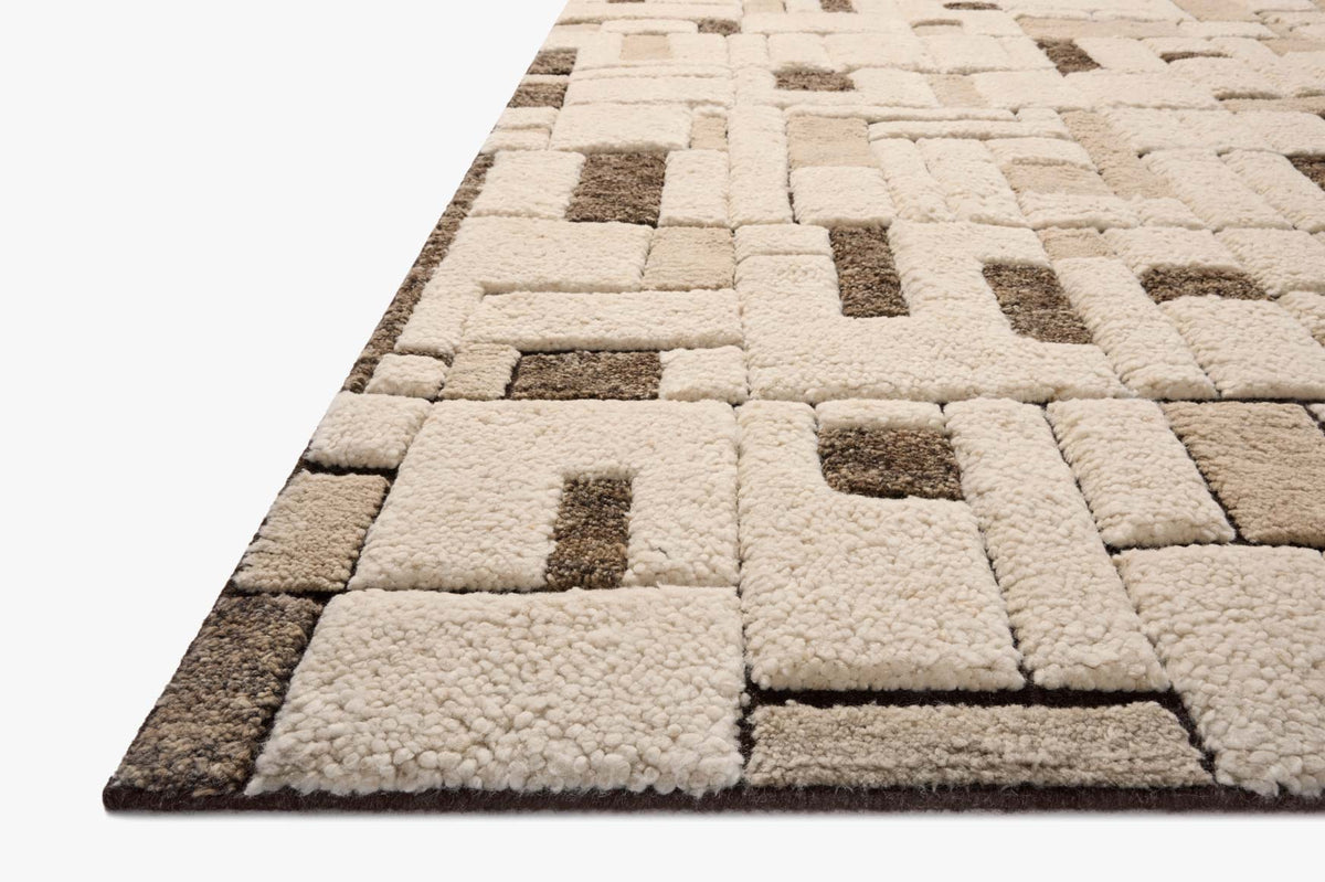 OTC-01 COFFEE / NATURAL & Loloi Rugs