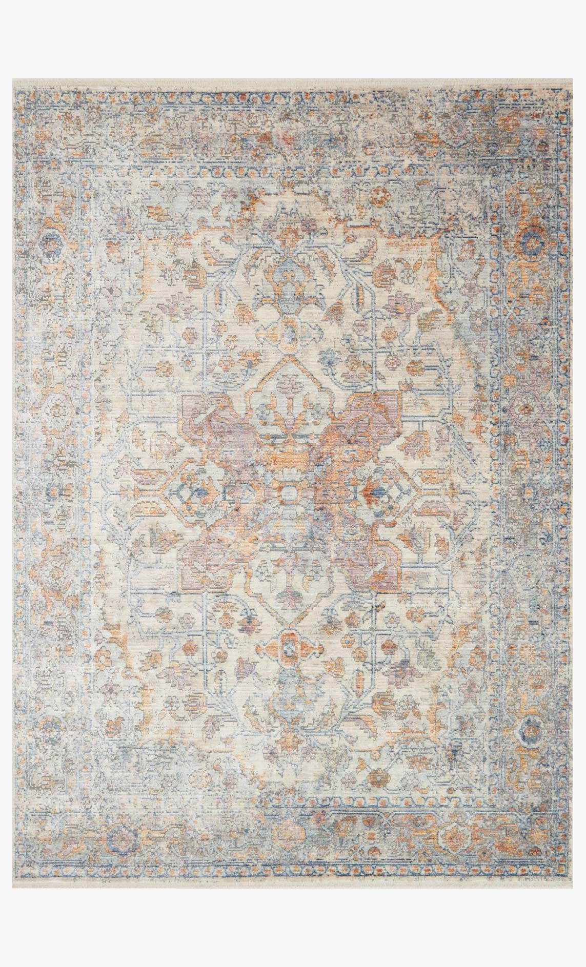 OE-04 MH IVORY / MULTI & Loloi Rugs