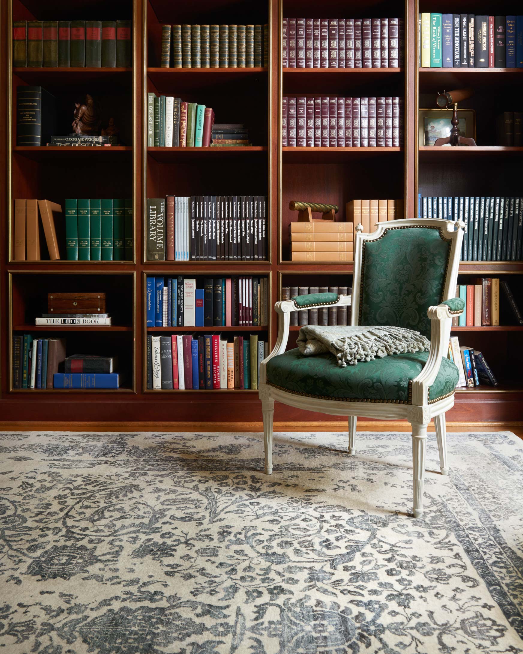 PU-02 HEATHER GRAY / NAVY & Loloi Rugs