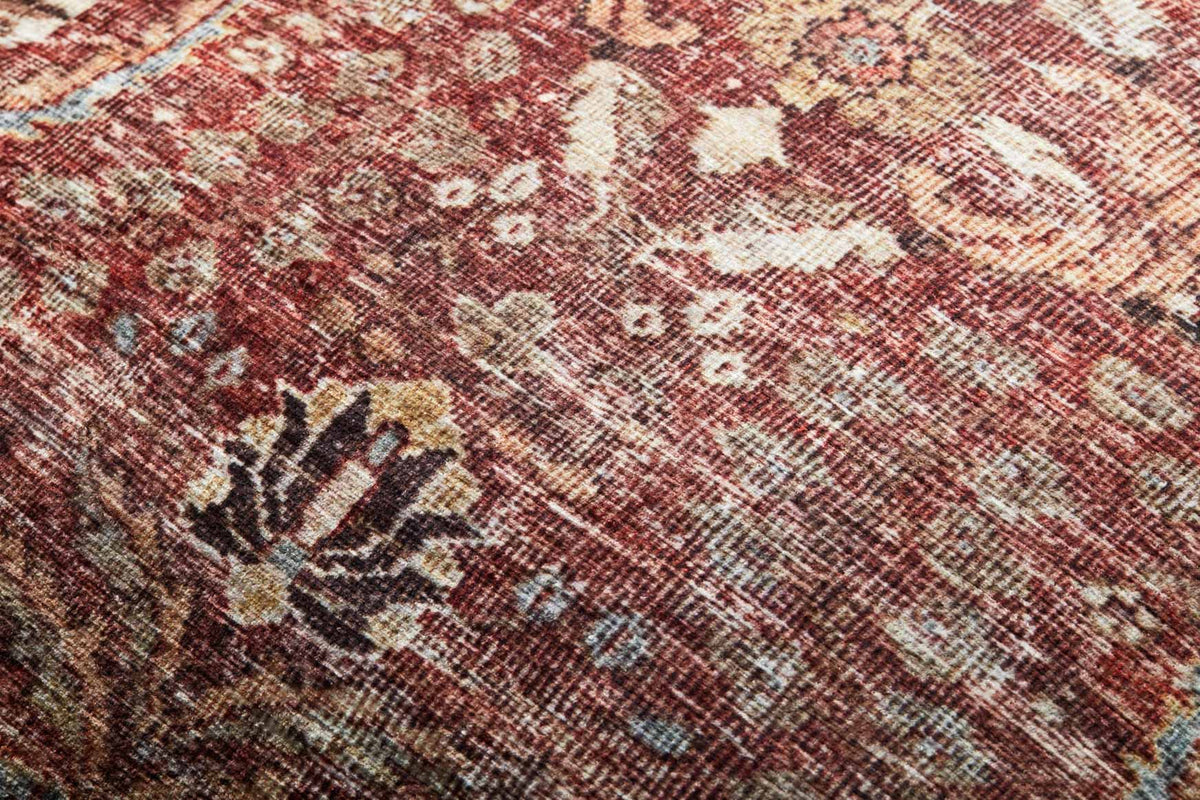 PF0006 RED / MULTI & Loloi Rugs