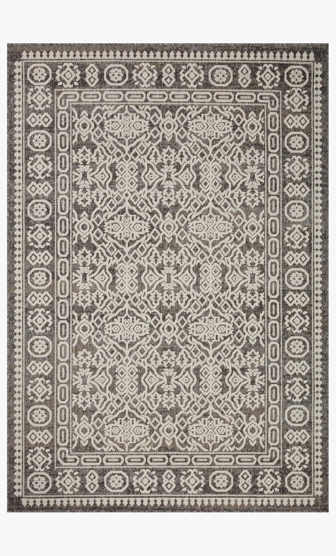 RAI-01 IVORY / GREY & Loloi Rugs