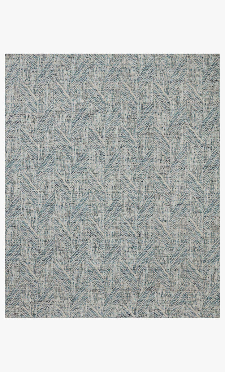 RAV-01 BLUE / IVORY & Loloi Rugs
